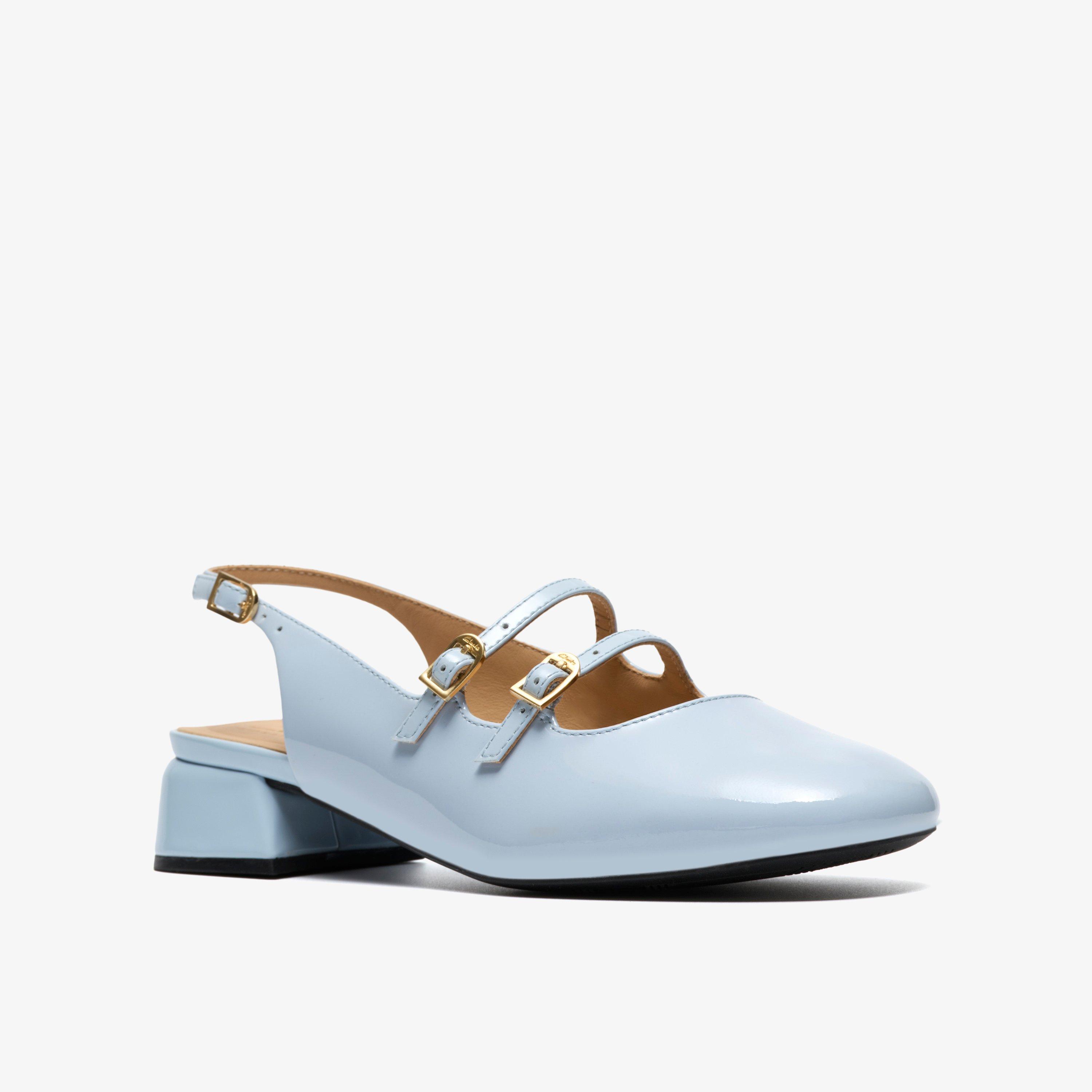 Womens Daiss30 Dazz Light Blue Patent Leather Shoes Mary Jane, Sling ...