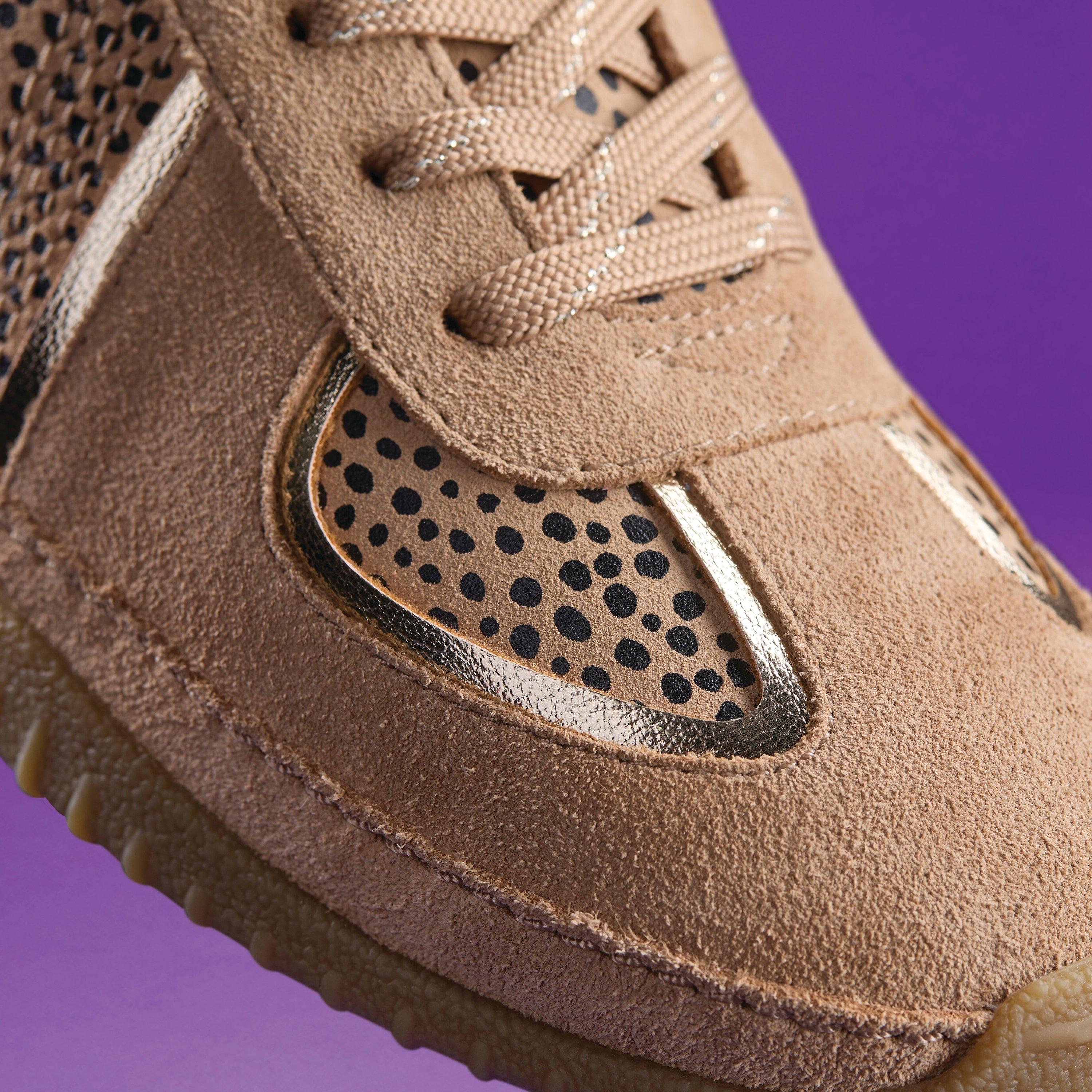 Womens Meridor Lo Animal Print Trainers | Clarks UK