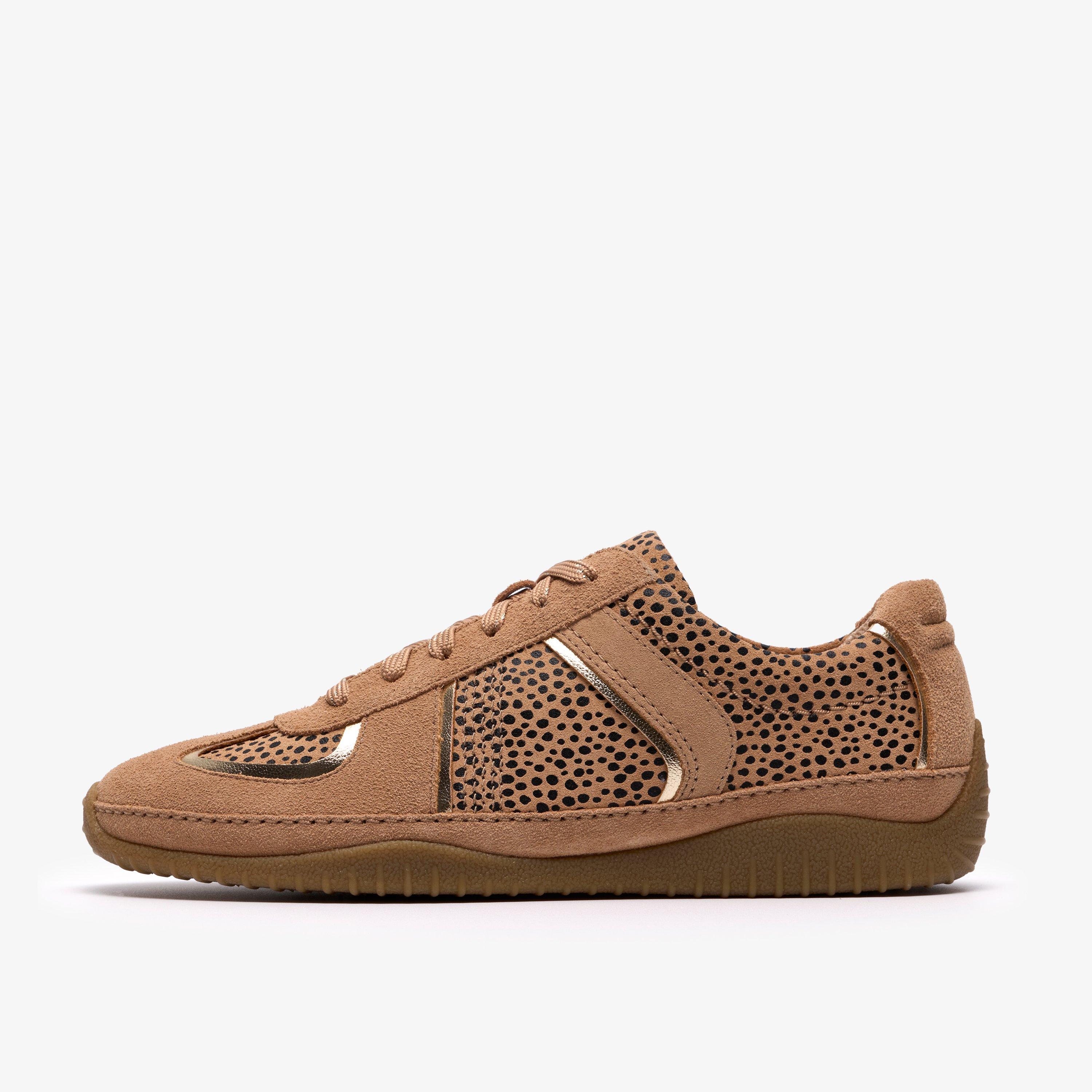 Womens Meridor Lo Animal Print Trainers | Clarks UK