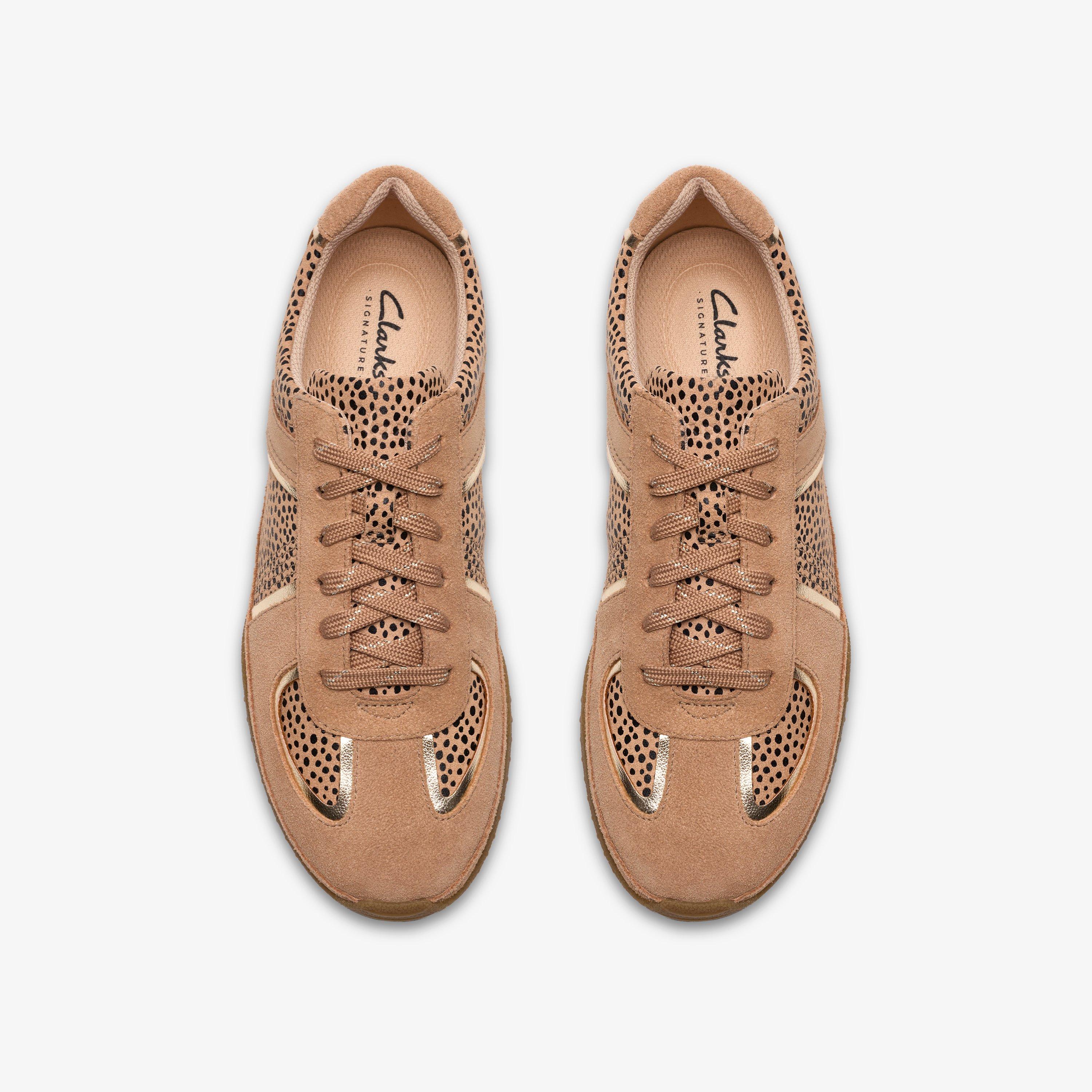 Womens Meridor Lo Animal Print Trainers | Clarks UK