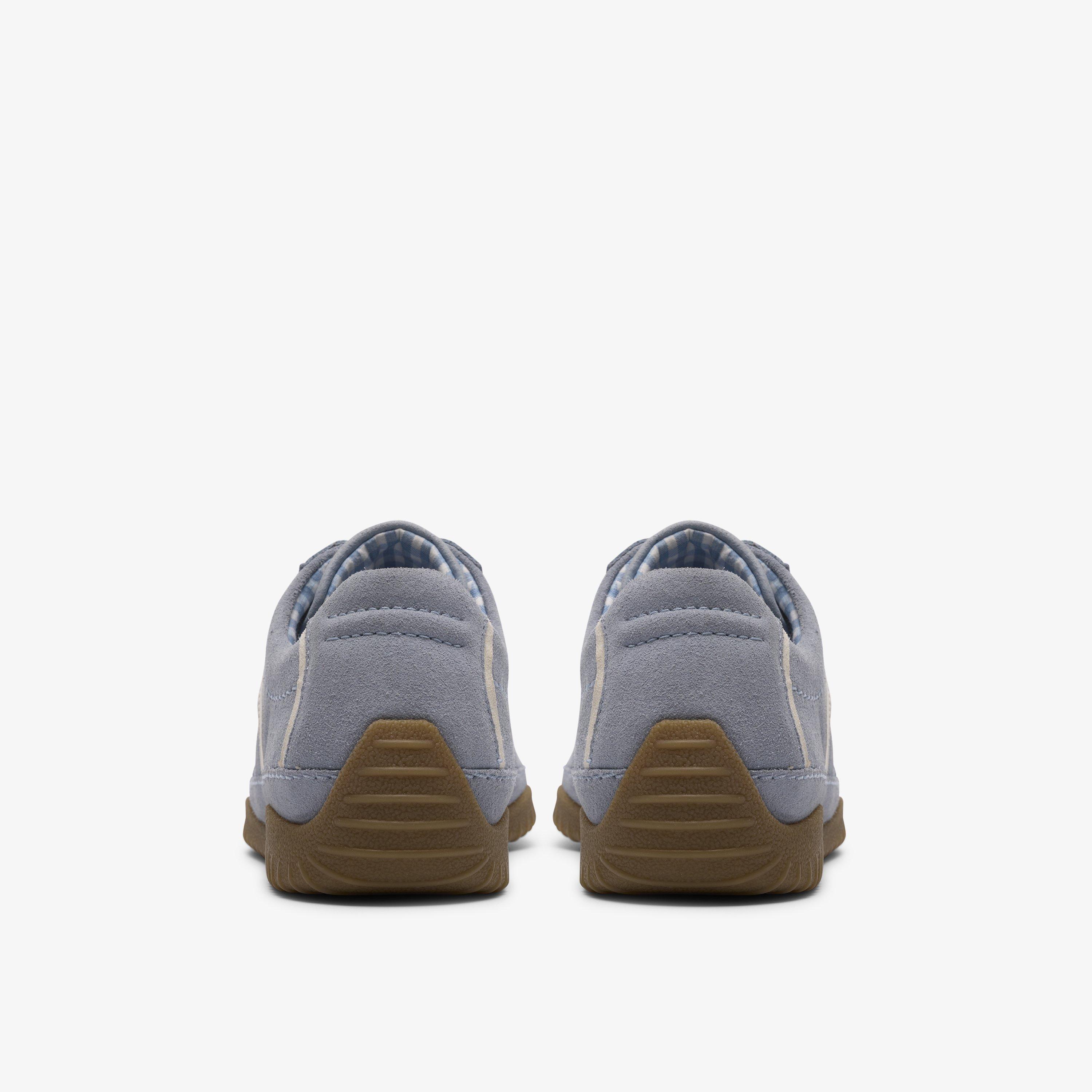 Womens Meridor Lo Light Blue Combination Sneakers | Clarks