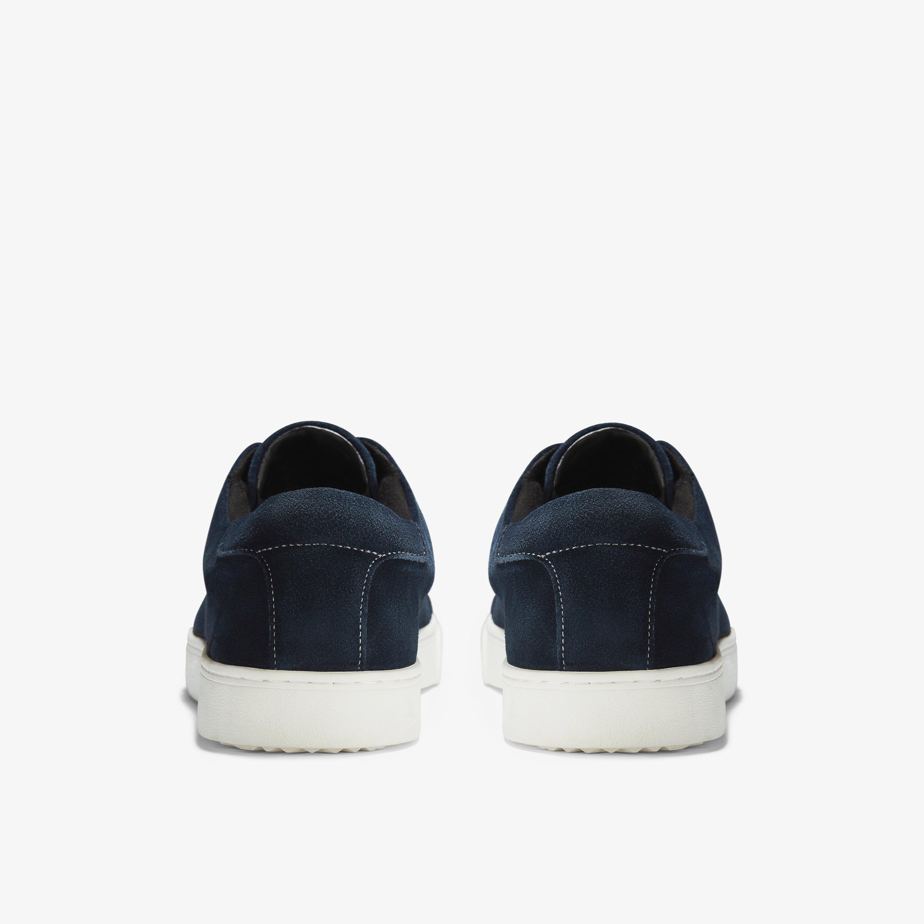 Baskets en daim bleu marine pour hommes Lockton Lace | Clarks