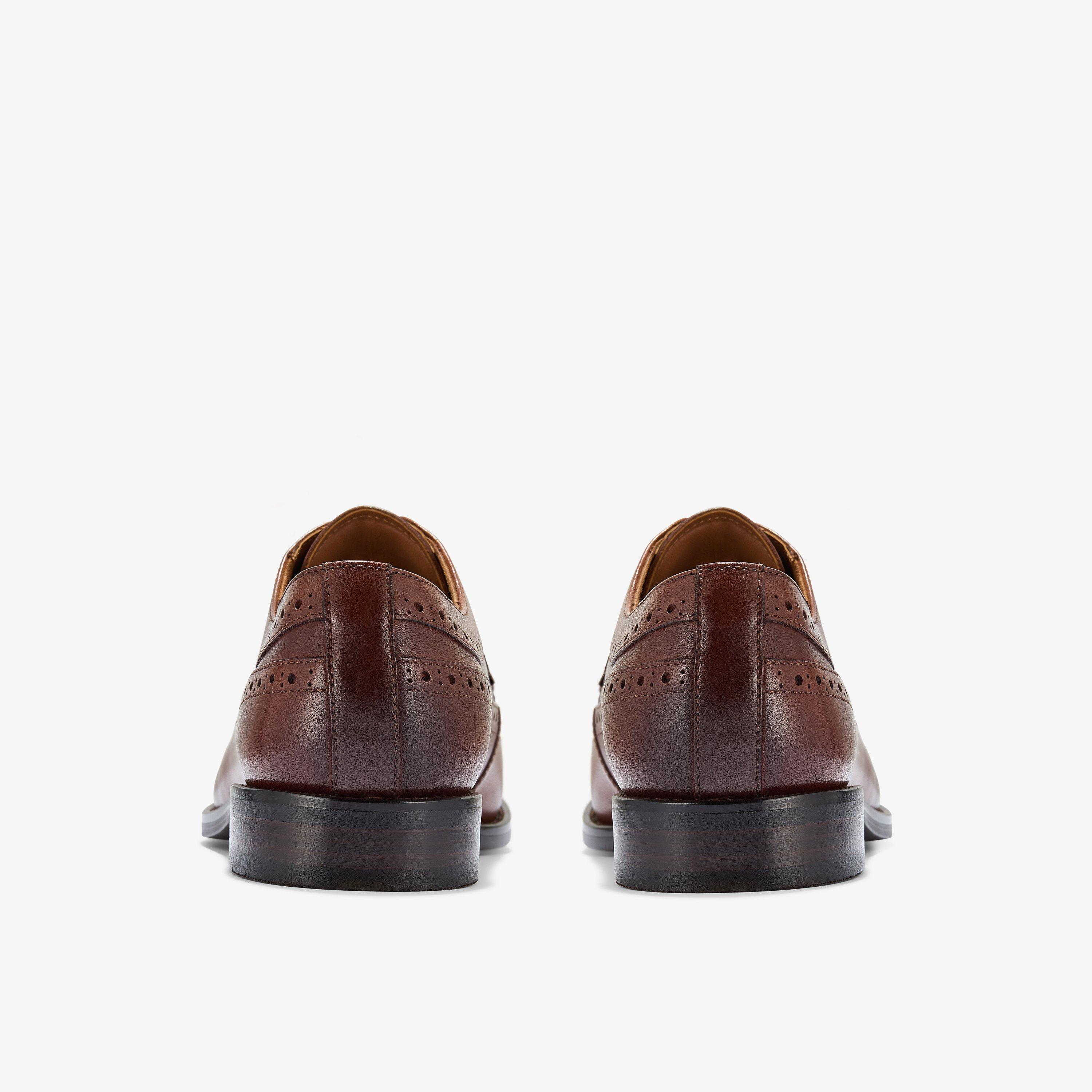 Mens Banstead Tip Brogues Derby Lace Up Shoes | Clarks