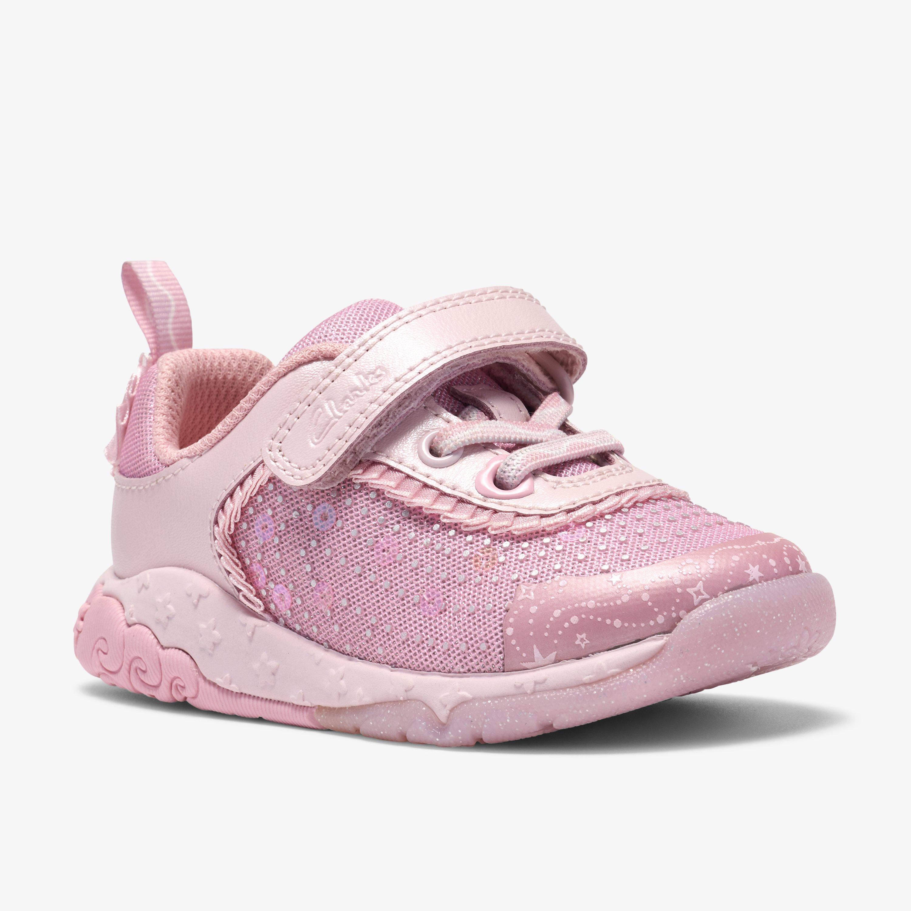 Chicas Tidal Wish Toddler Combinación rosa Zapatos Entrenadores | Clarks