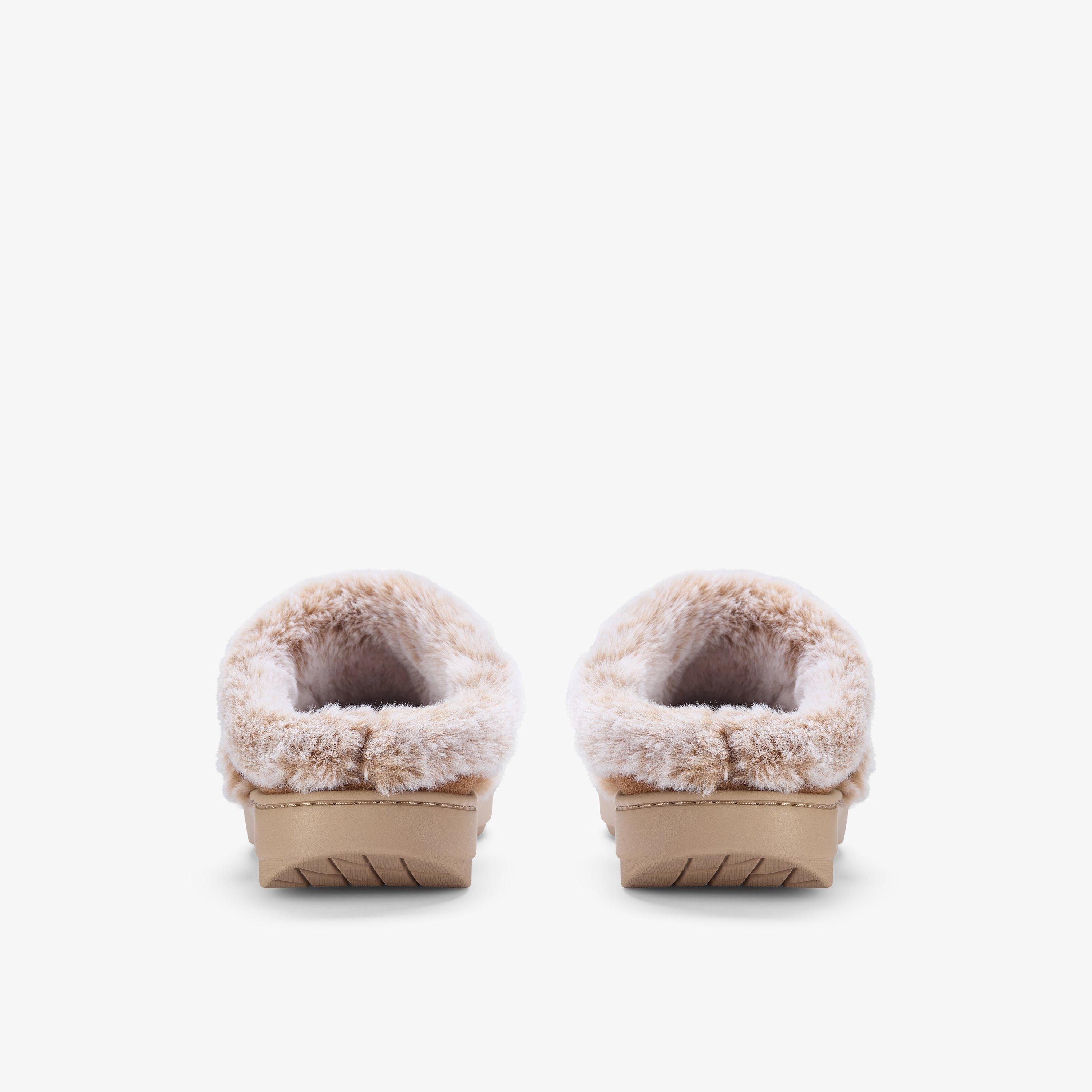 Womens Sklyar Rhode Cognac Slippers | Clarks