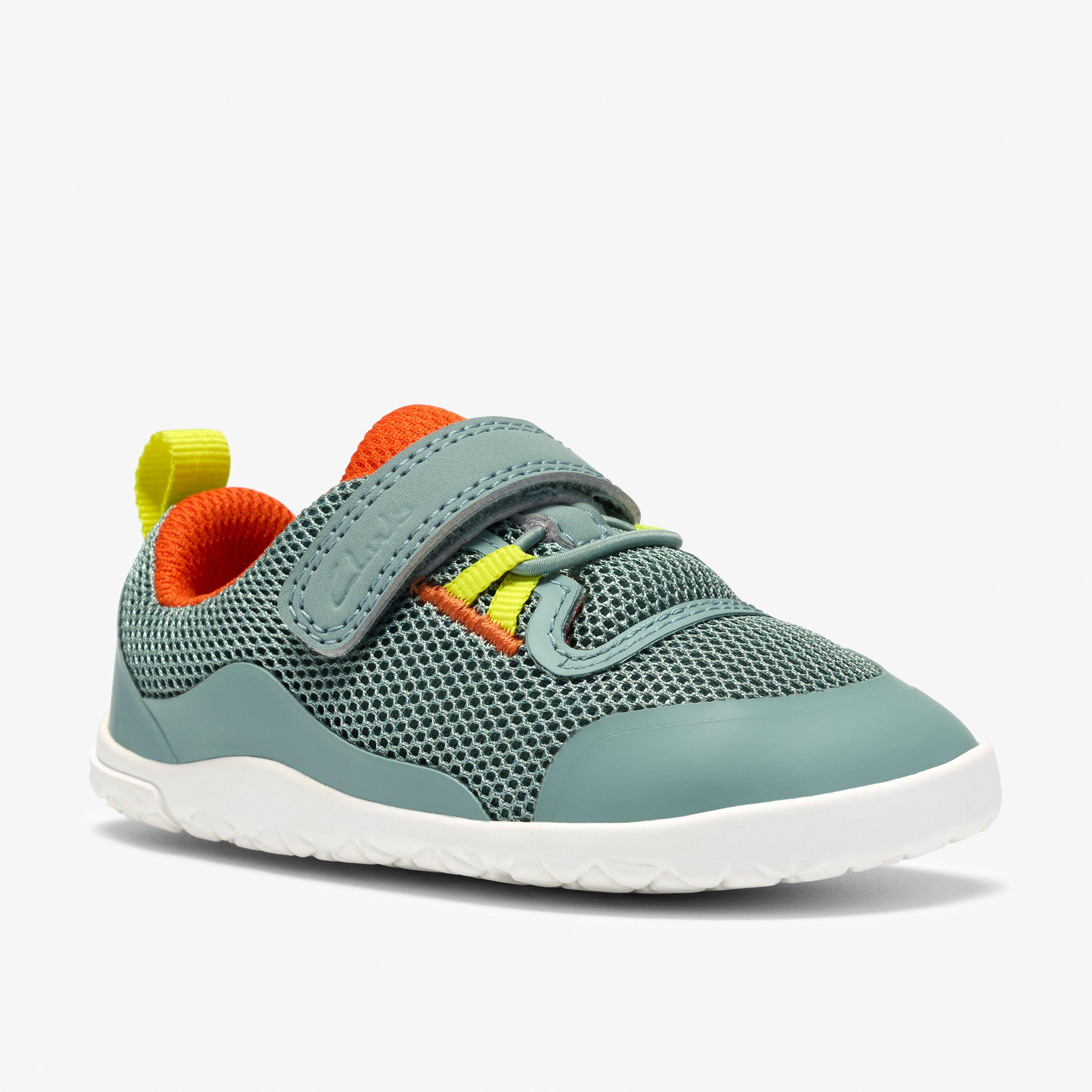 Boys Harbour Hero Toddler Green Combination Pre Walker, Trainers ...