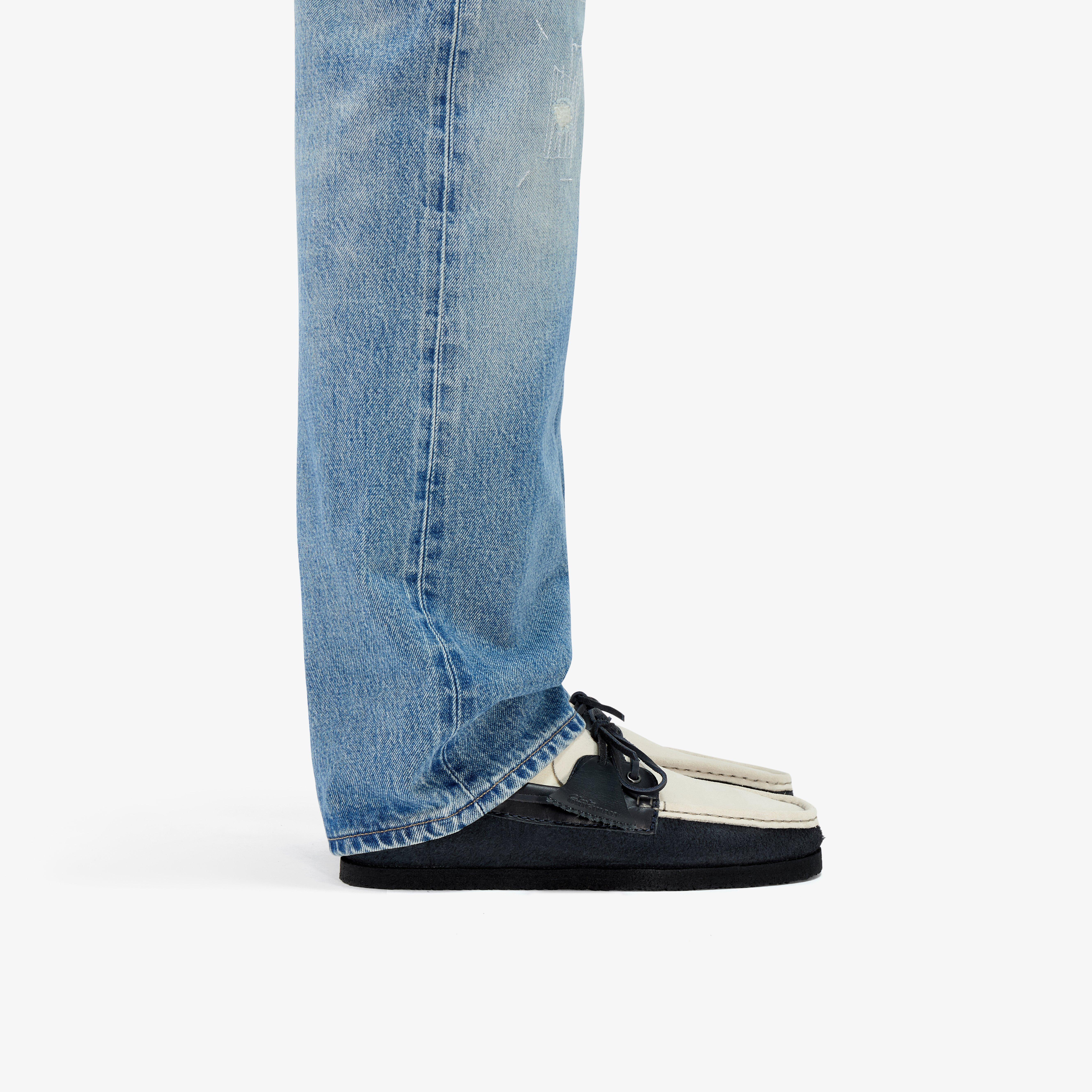 Mens Godney Boat Navy Combination Shoes Boat Shoes | Clarks