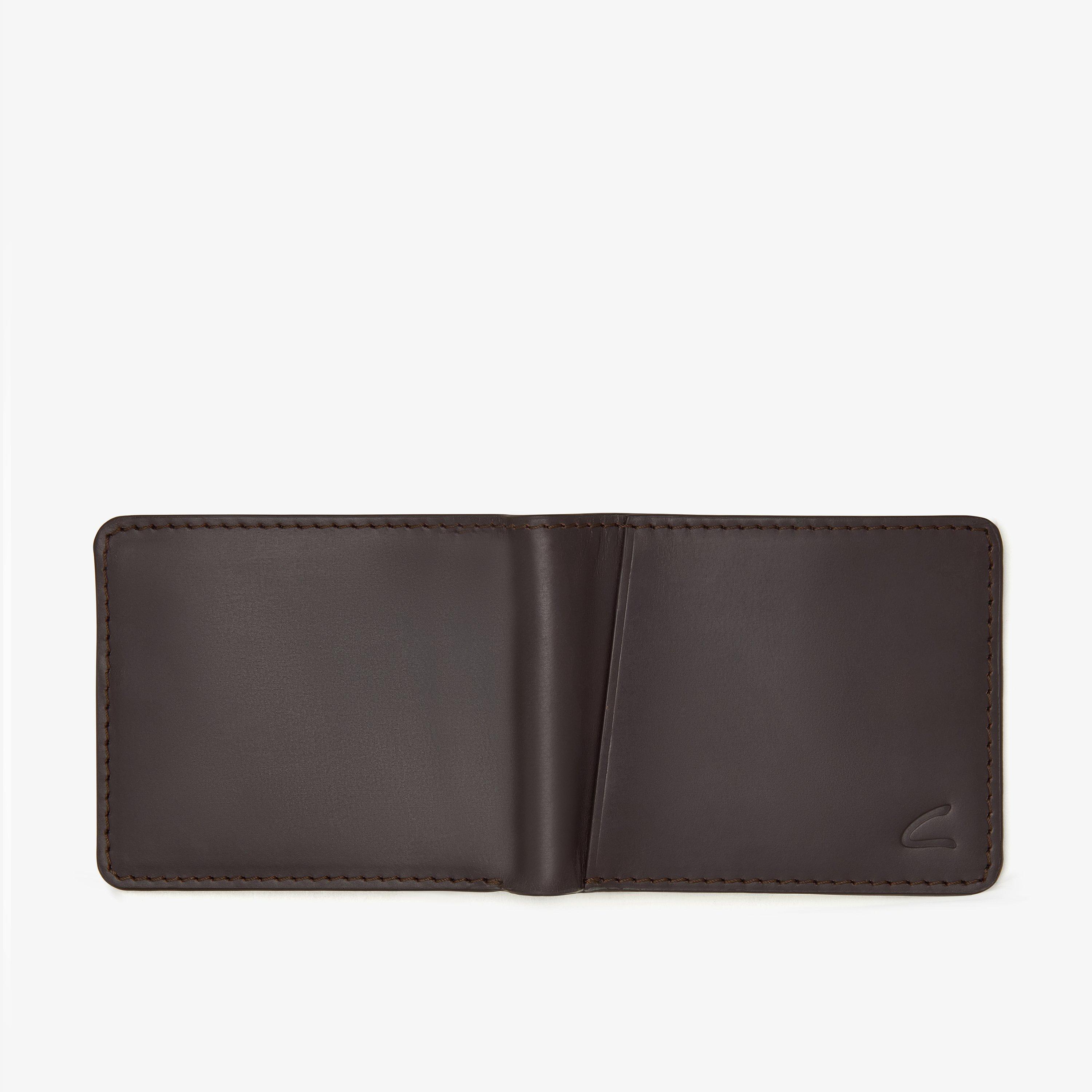 Mens Buff Waxy Passport Wallet Brown | Clarks US