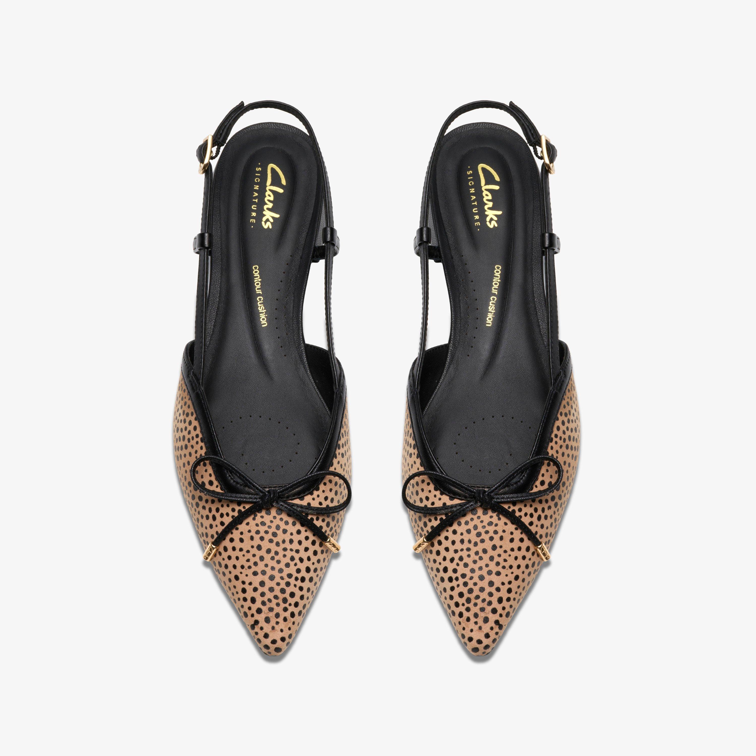Womens Sensa15 Bow Animal Print None | Clarks US
