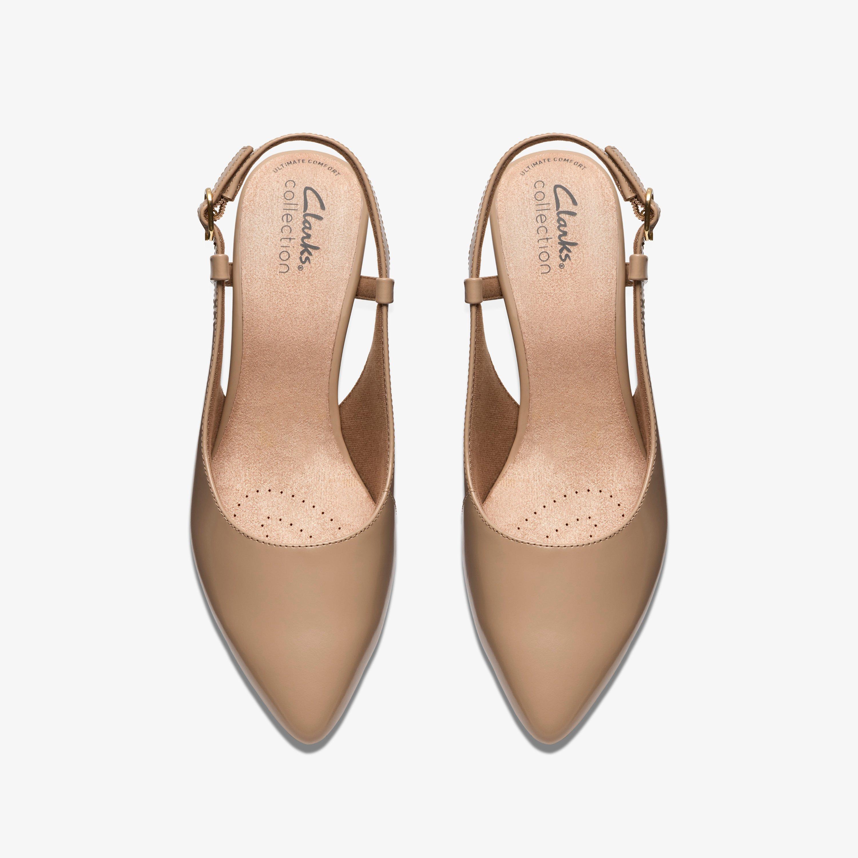 Womens Kepley Lane Beige Leather Pumps | Clarks