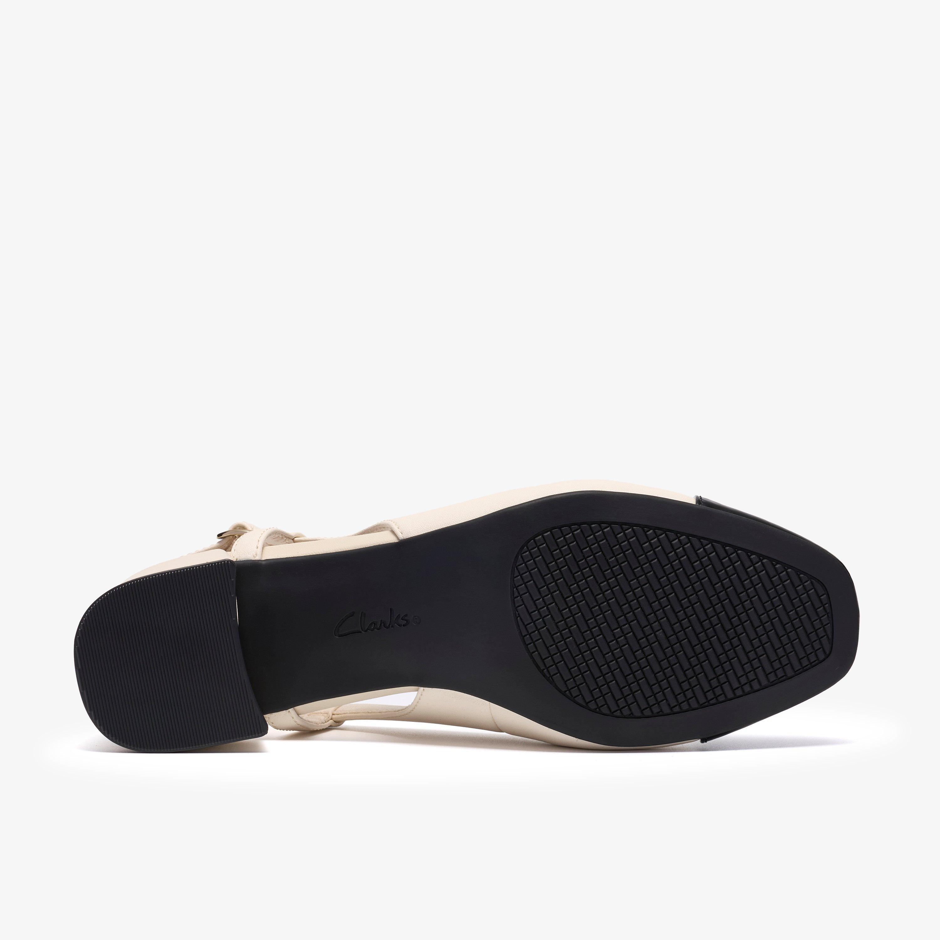 Womens Iridessa Sling Cream Multicolour Heels, Sling Back | Clarks Outlet
