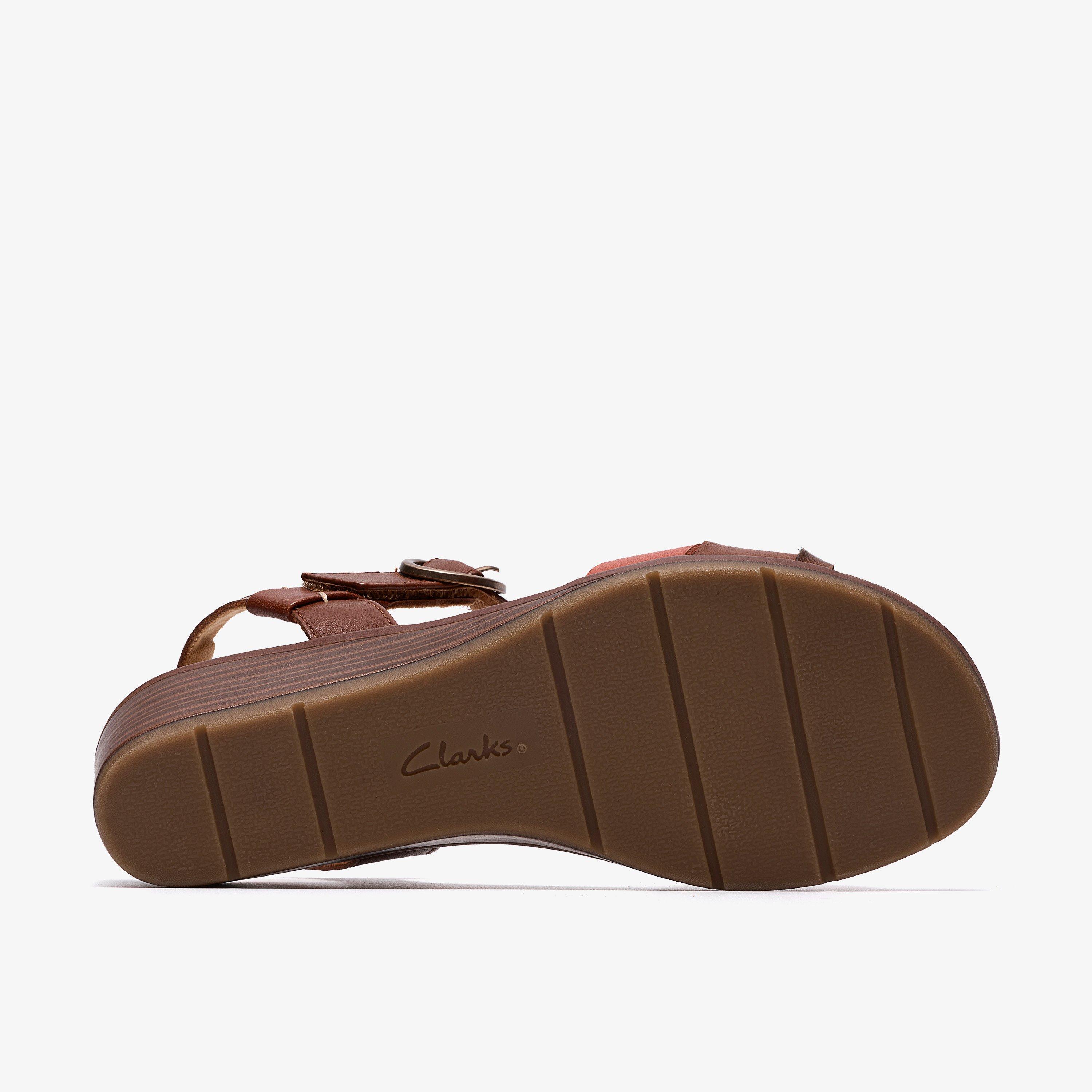 Womens Kacha Twist Rust Wedges | Clarks