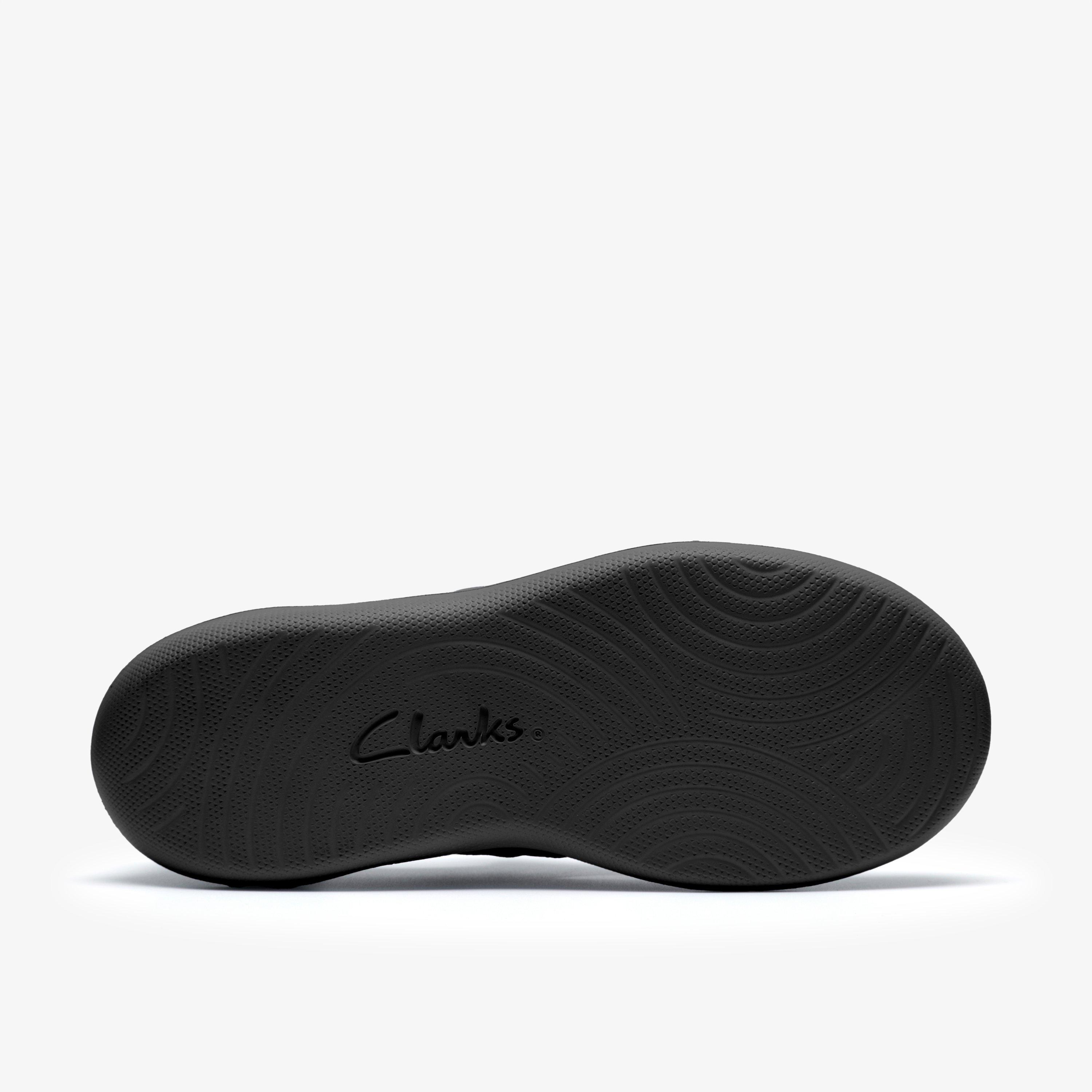 Womens Solevana Step Black Slip-Ons | Clarks