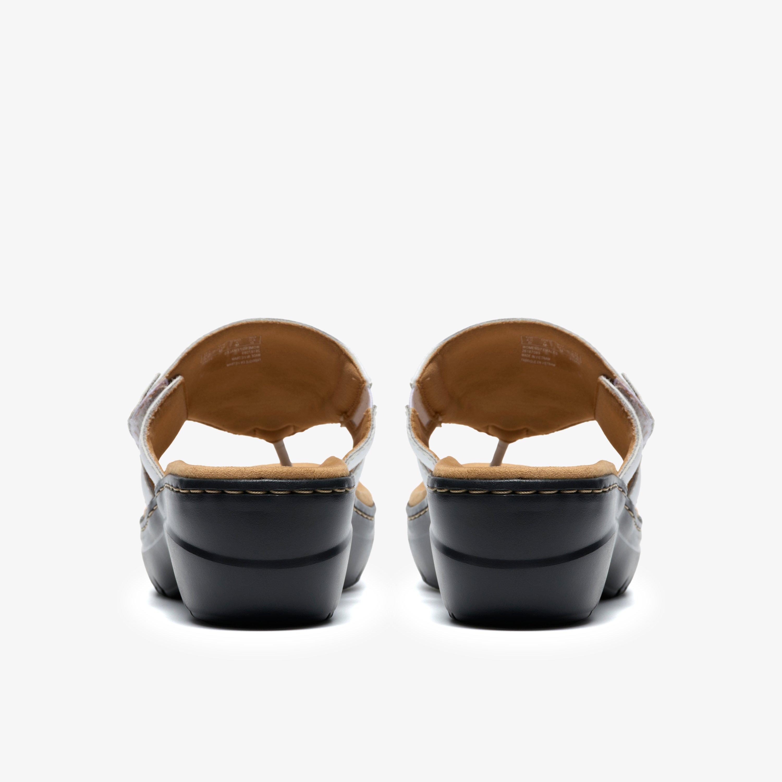 Womens Merliah2 Kyla White Combination Wedges | Clarks