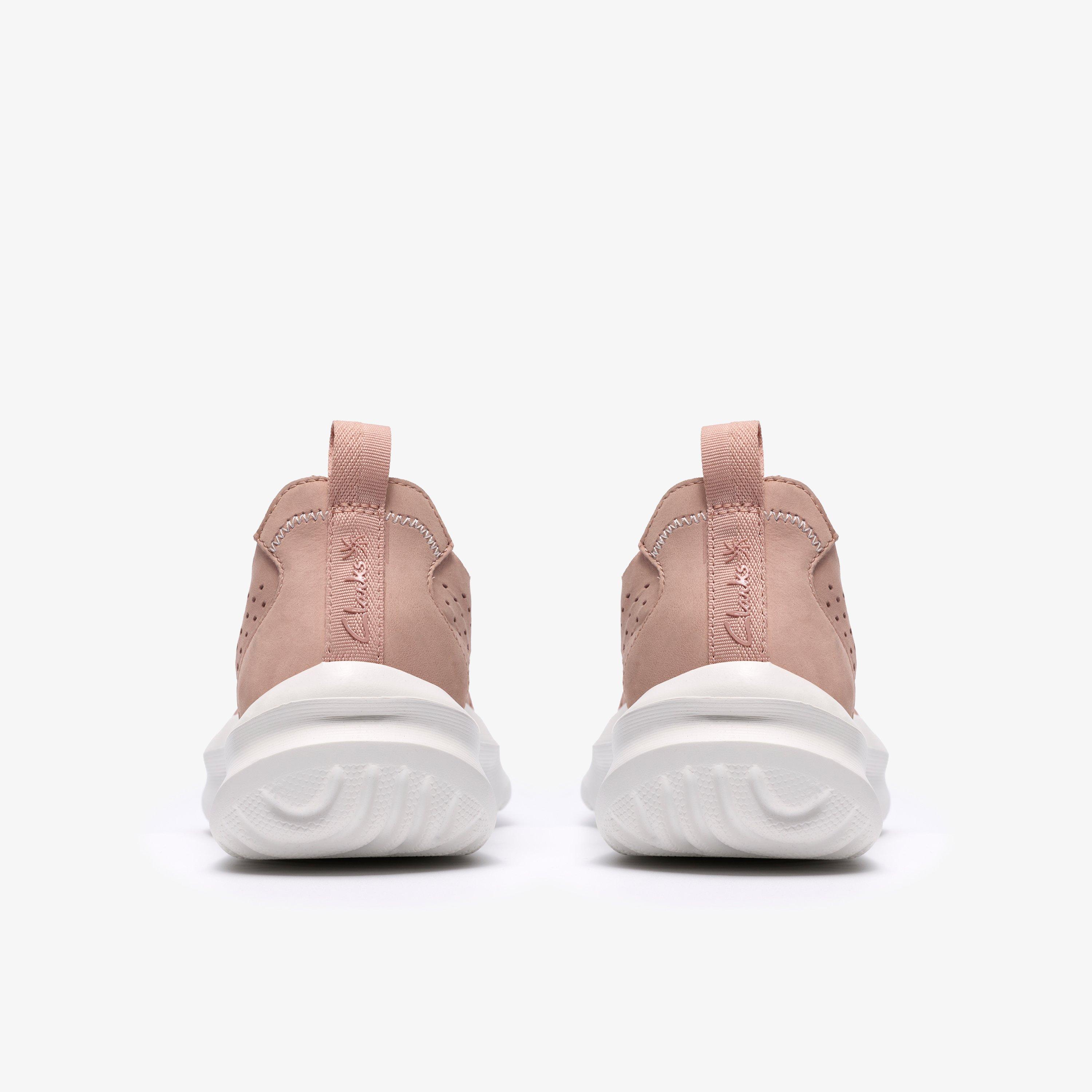Womens Solevana Style Light Pink Sneakers | Clarks