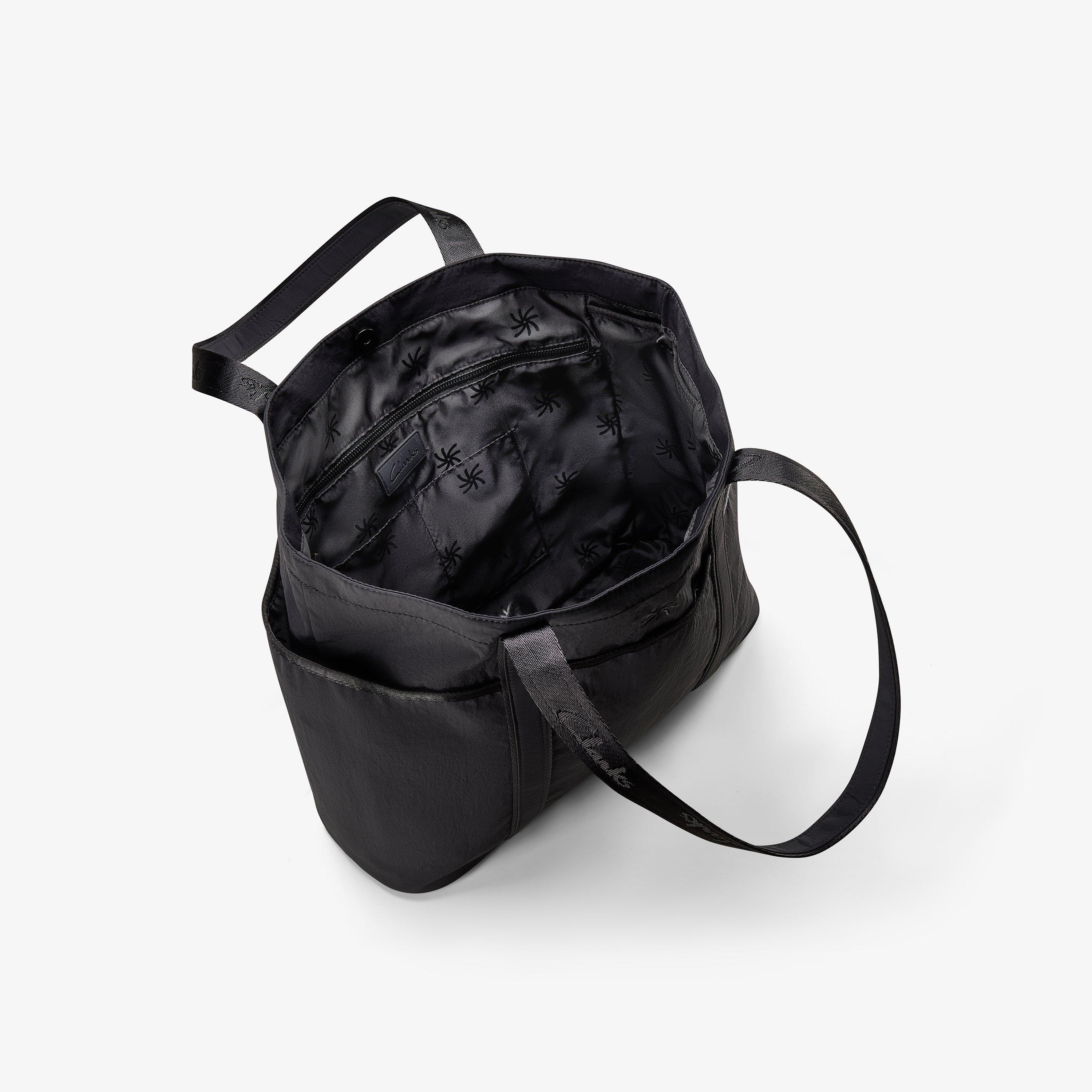 Womens Cloudsteppers Tote Bag Black | Clarks US
