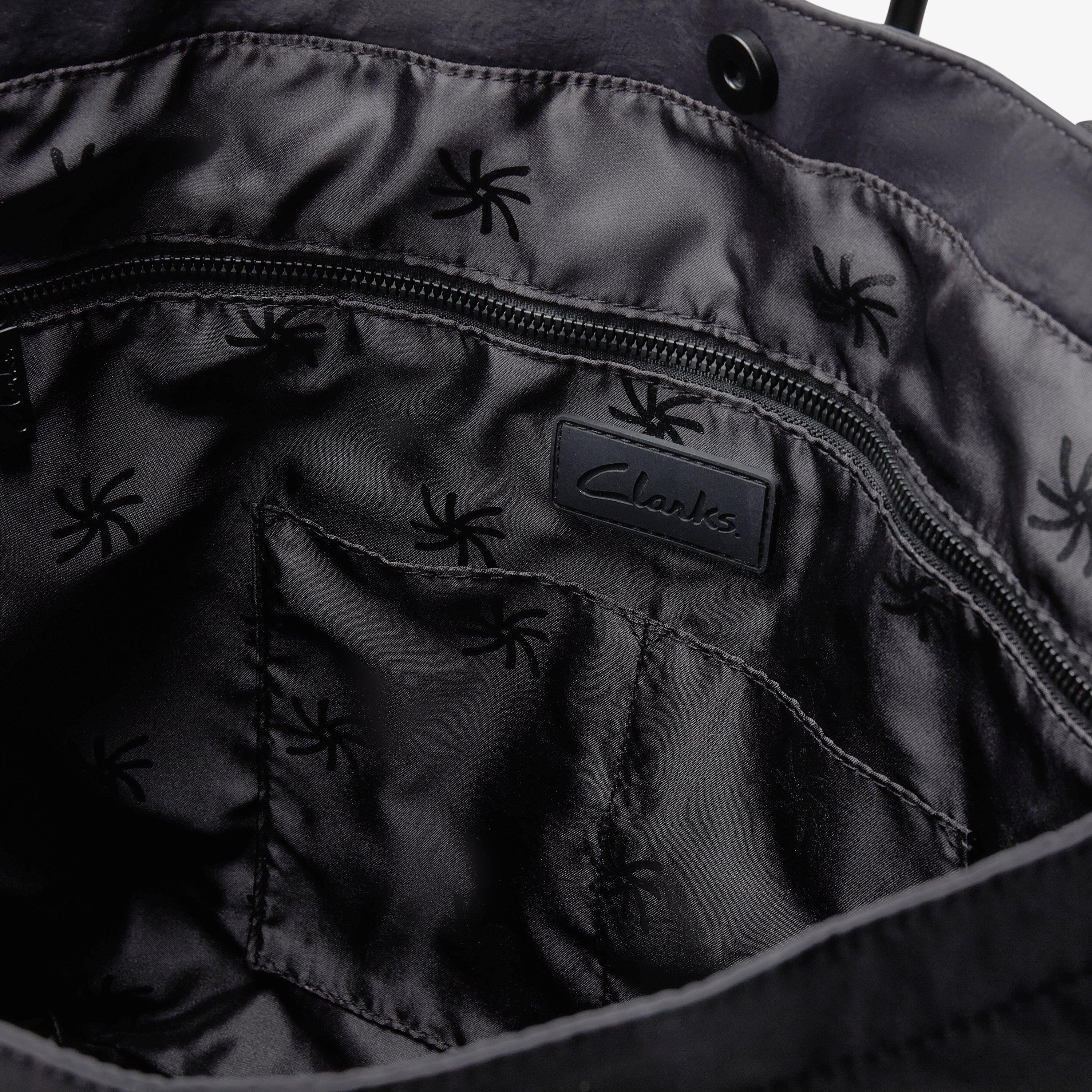 Womens Cloudsteppers Tote Bag Black | Clarks US