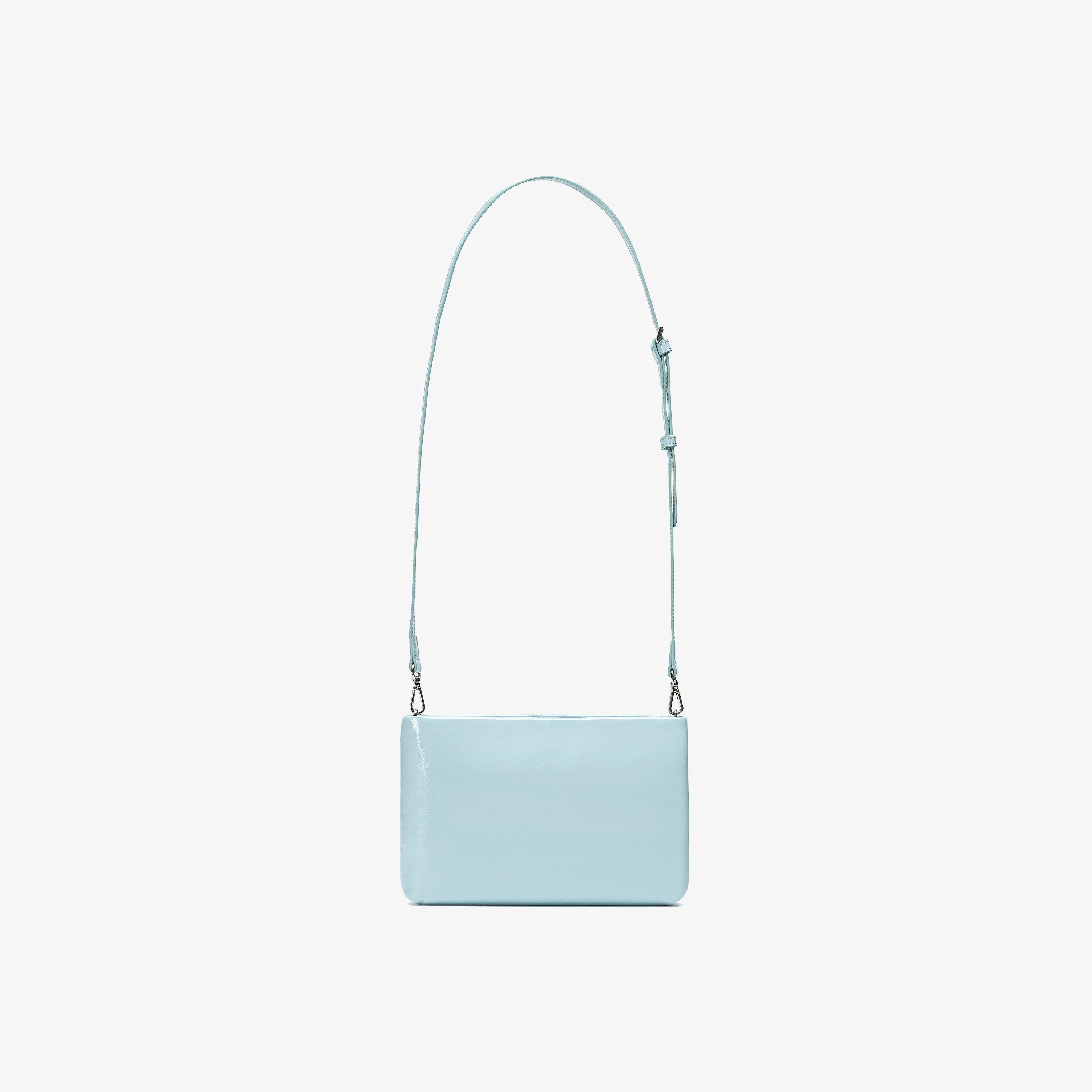 Womens Pouch Bag Pale Blue Clutch Bag, Cross Body Bag | Clarks UK