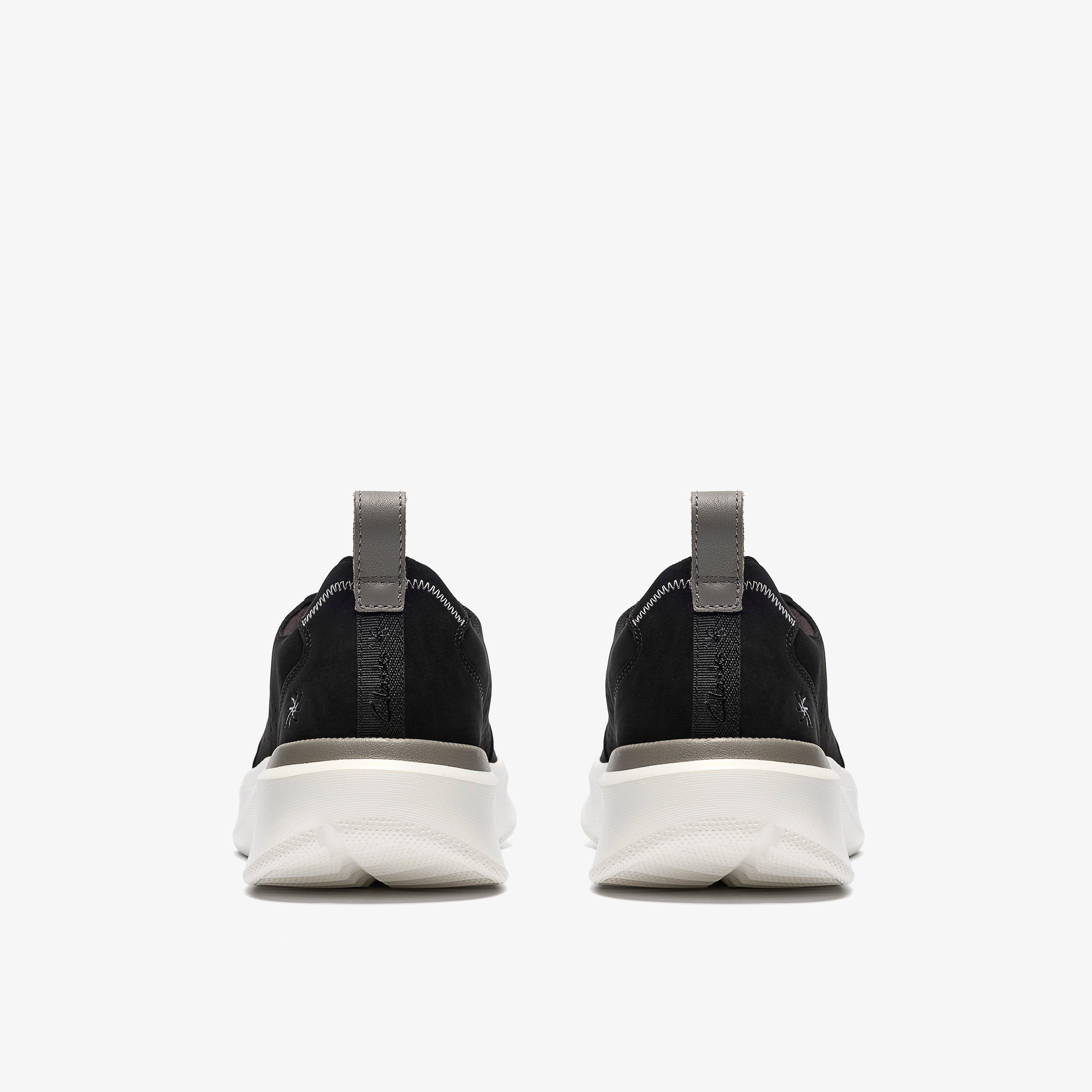 Mens Solevana Style Black Sneakers | Clarks