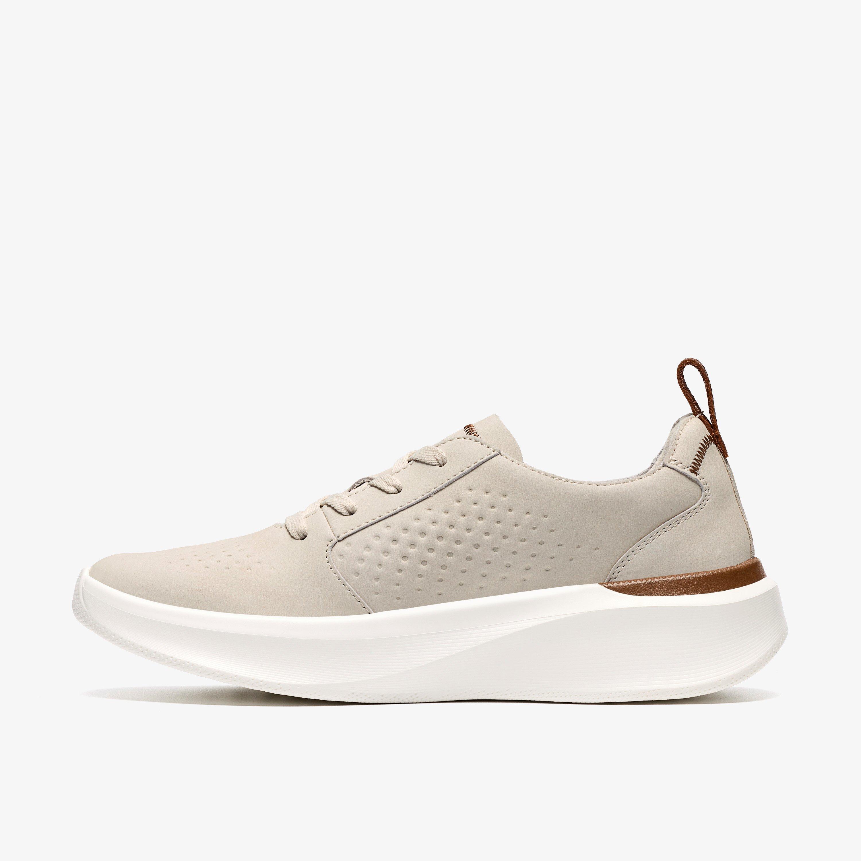 Mens Solevana Style Off White Sneakers | Clarks