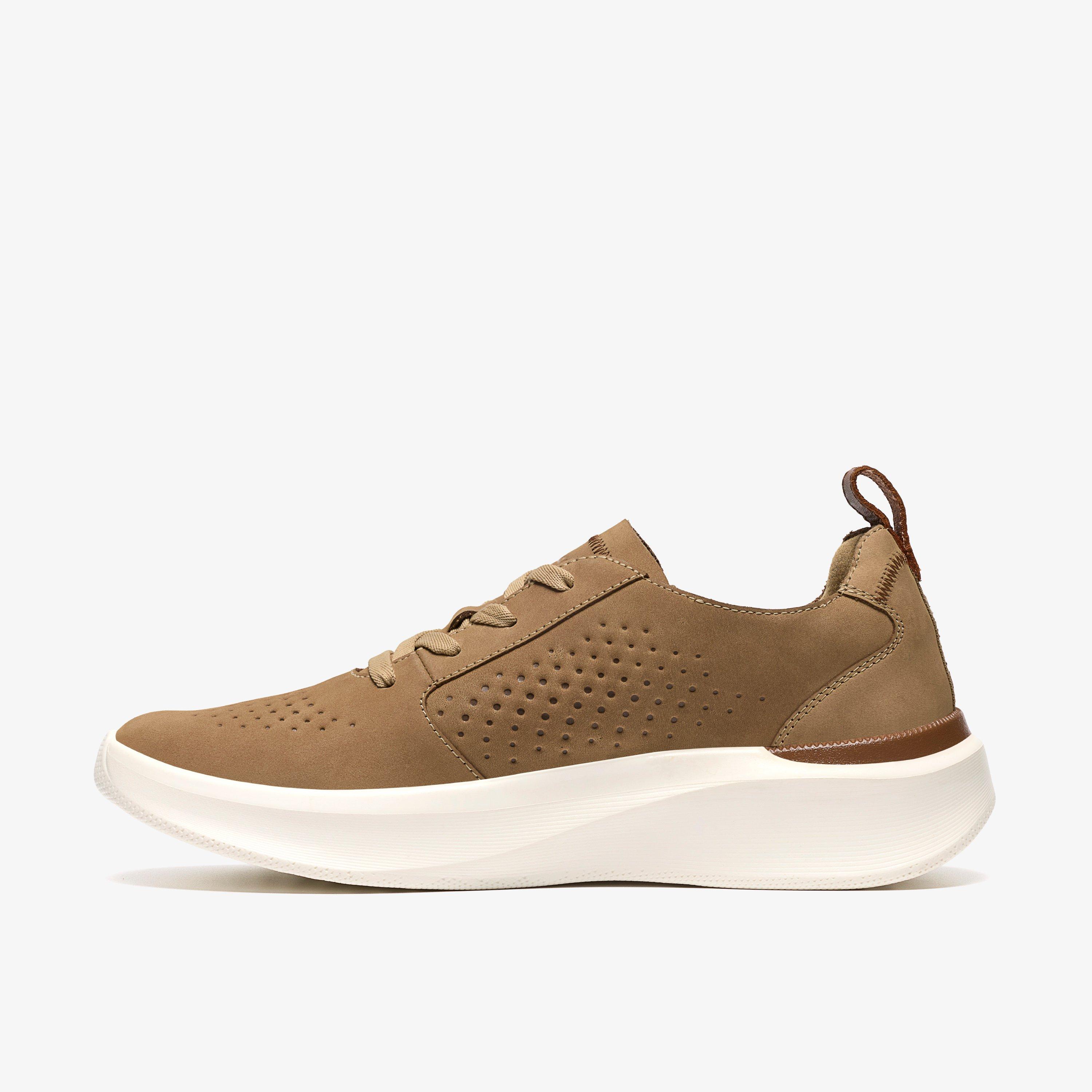 Mens Solevana Style Sand Trainers, Lace Up | Clarks UK