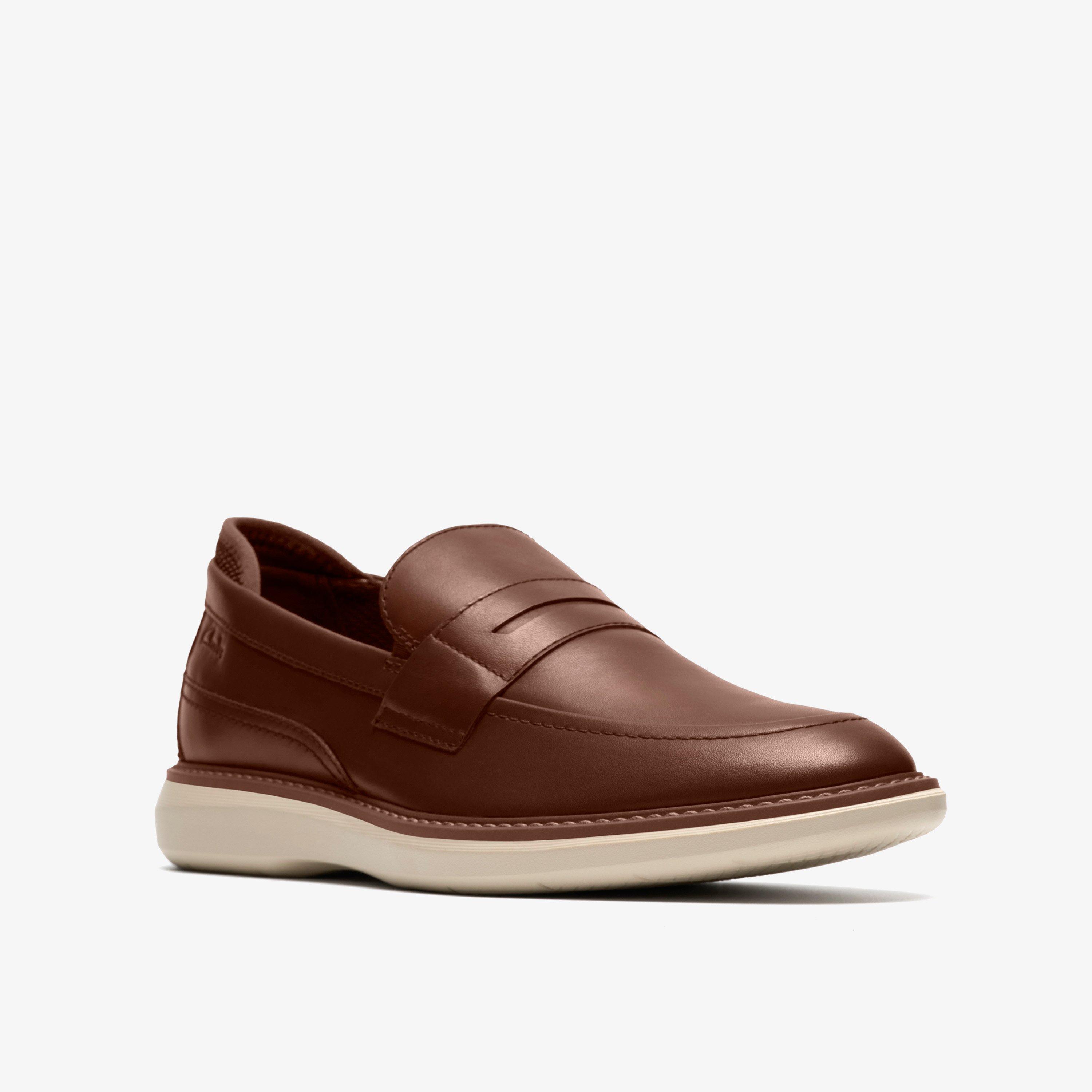 Mens Brantin Loafer Tan Leather Loafers | Clarks