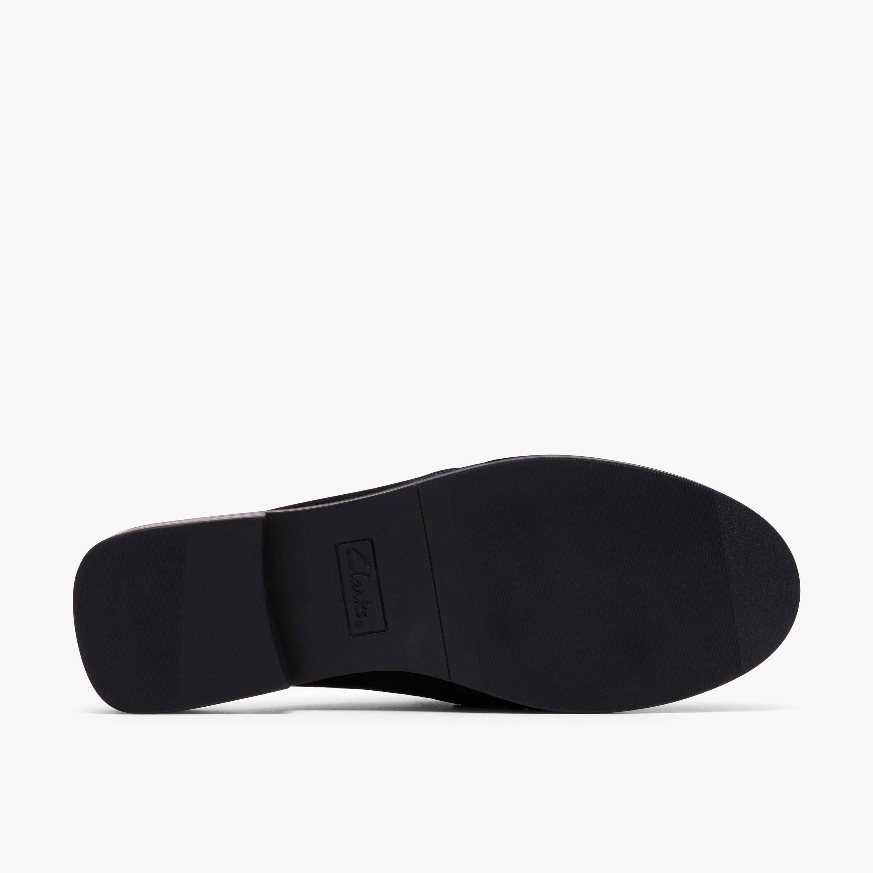 Mujueres Alixea Mule Gamuza negro Zapatos Zuecos | Clarks