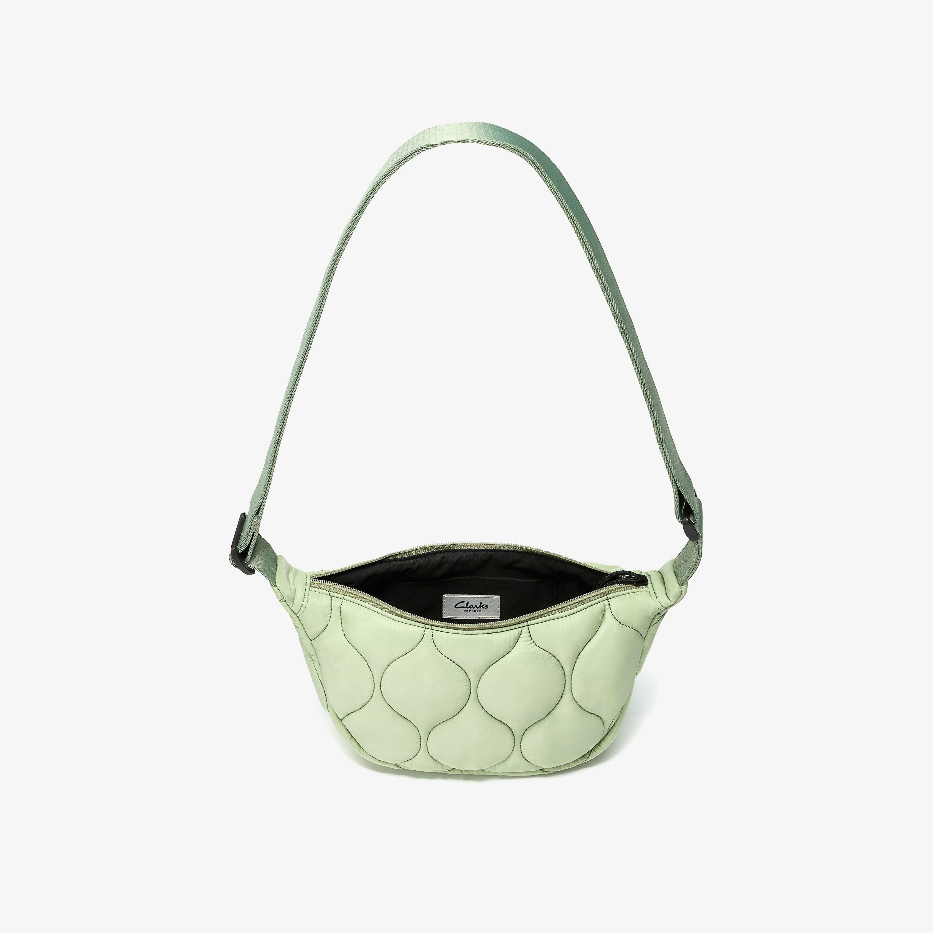 Womens Trail 2 Strap Sage Shoulder Bag, Cross Body Bag | Clarks UK