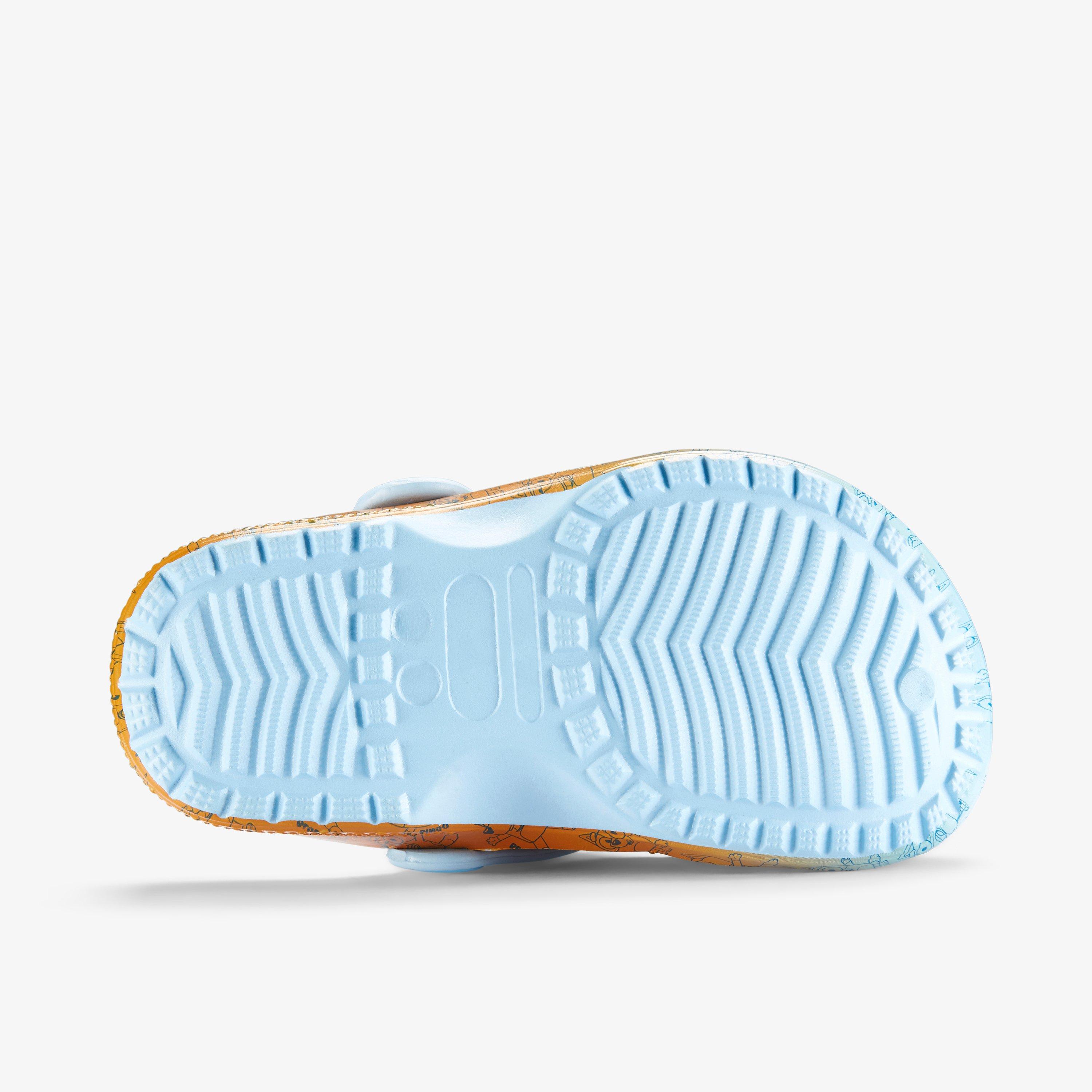 Boys Bluey Fade Clog Kid Blue Combination Clog | Clarks UK