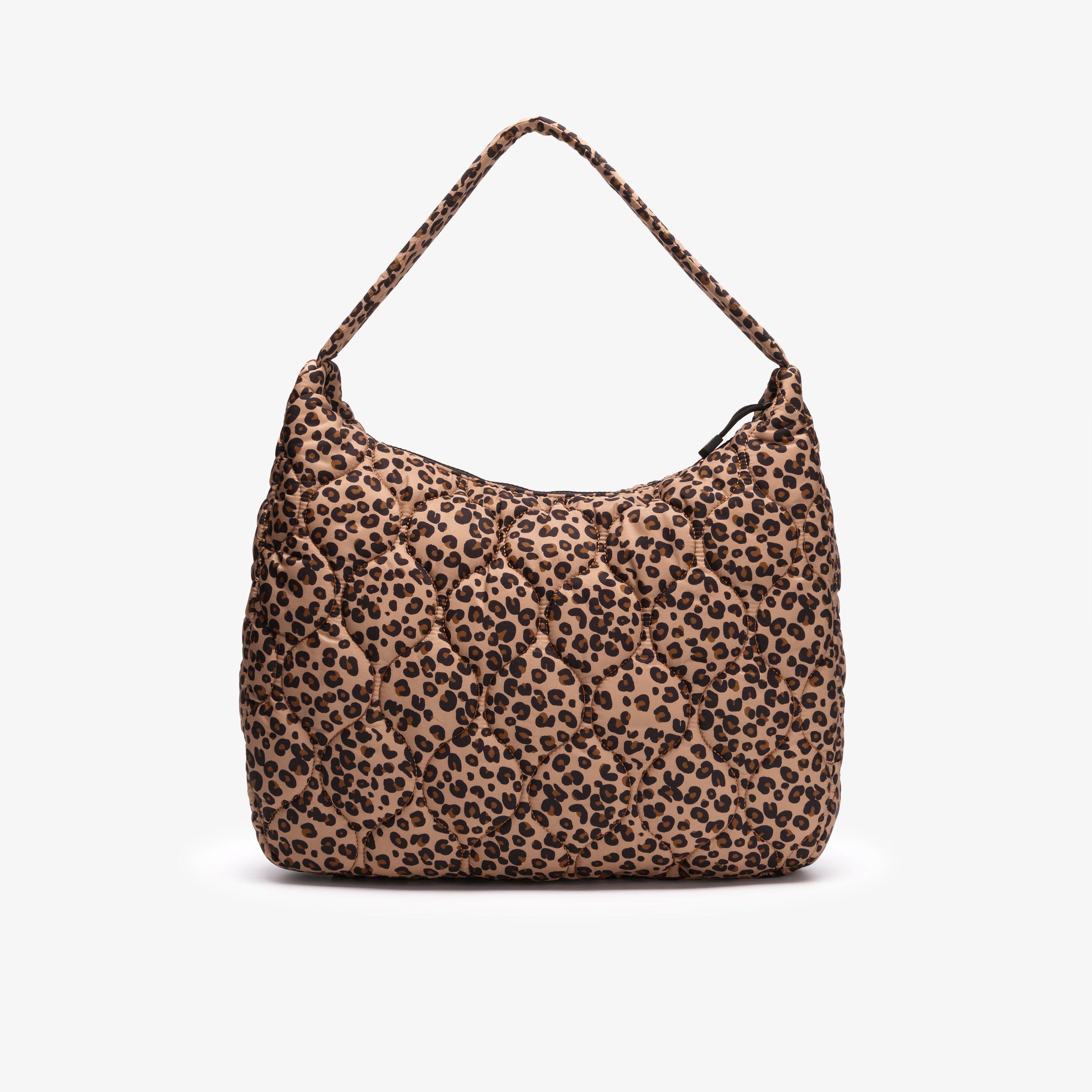 Womens Quilted Tote Leopard Print Shoulder Bag, Tote Bag | Clarks UK