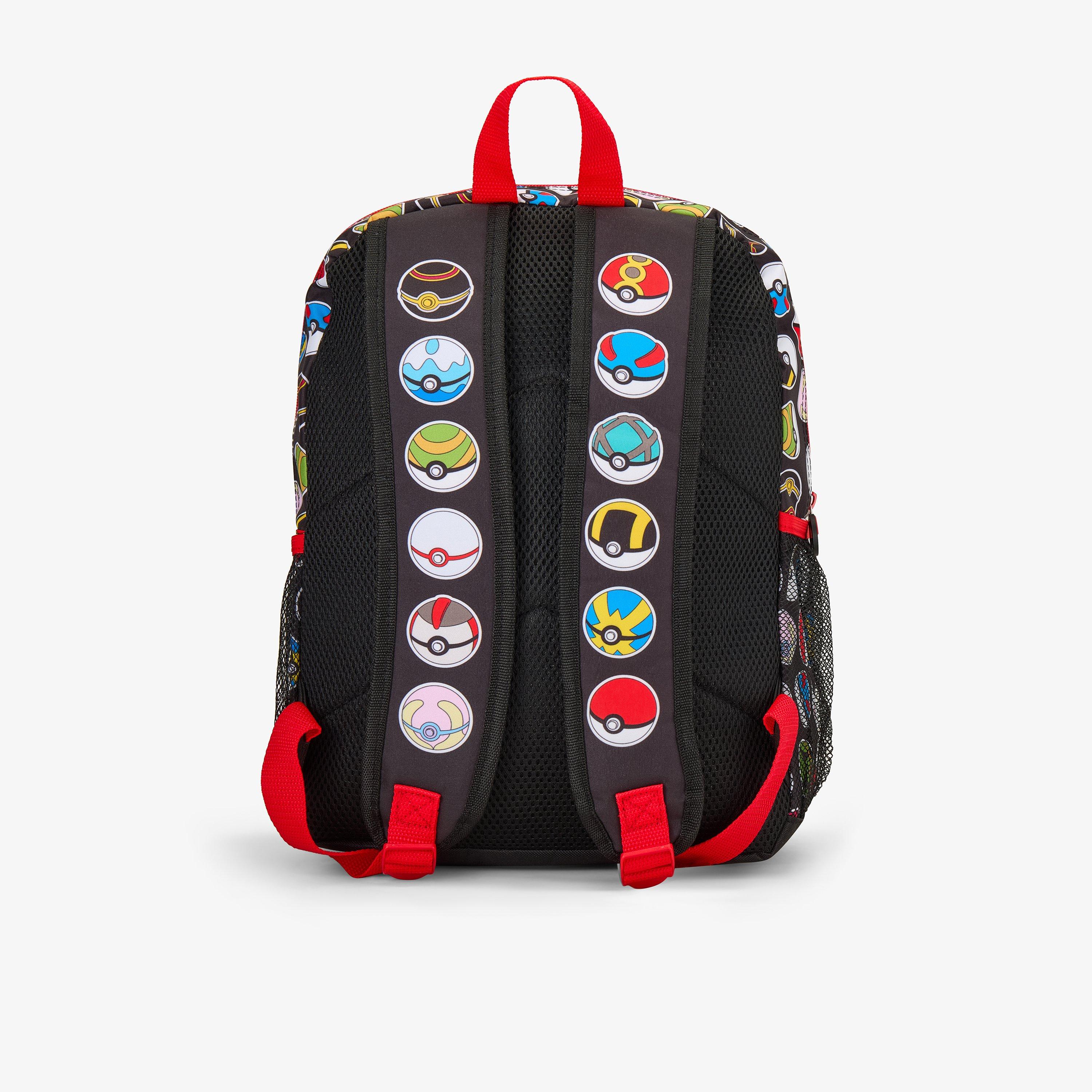 Pokeball Backpack Black Combination Backpack | Clarks UK