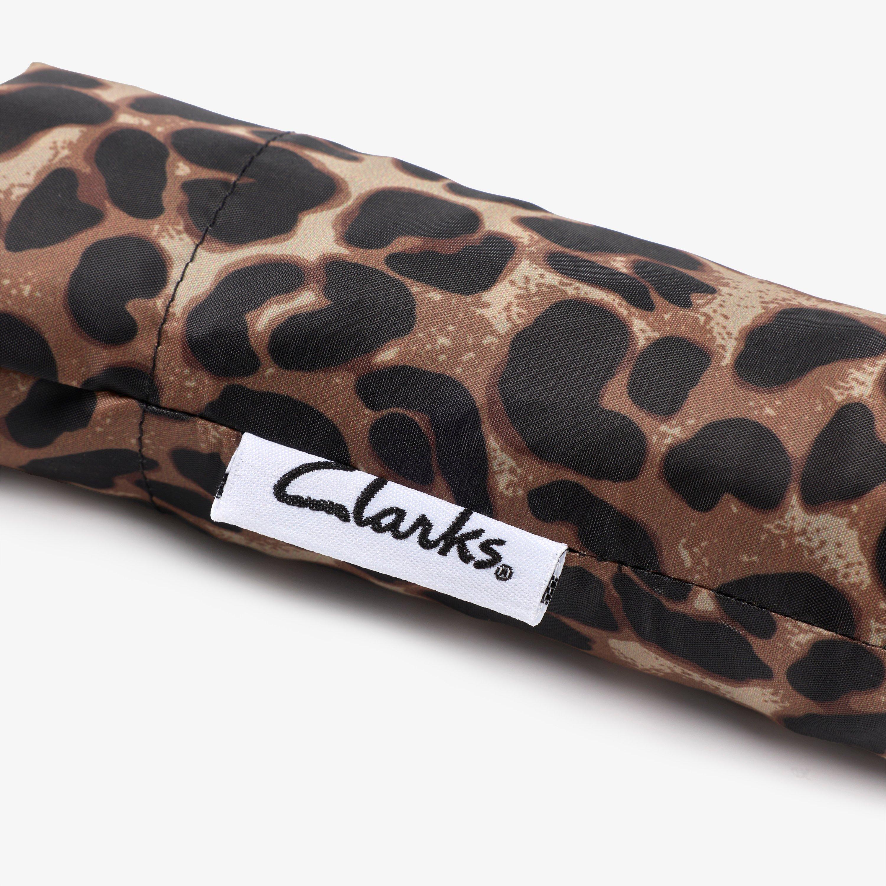 Womens Umbrella Leopard Print | Clarks UK