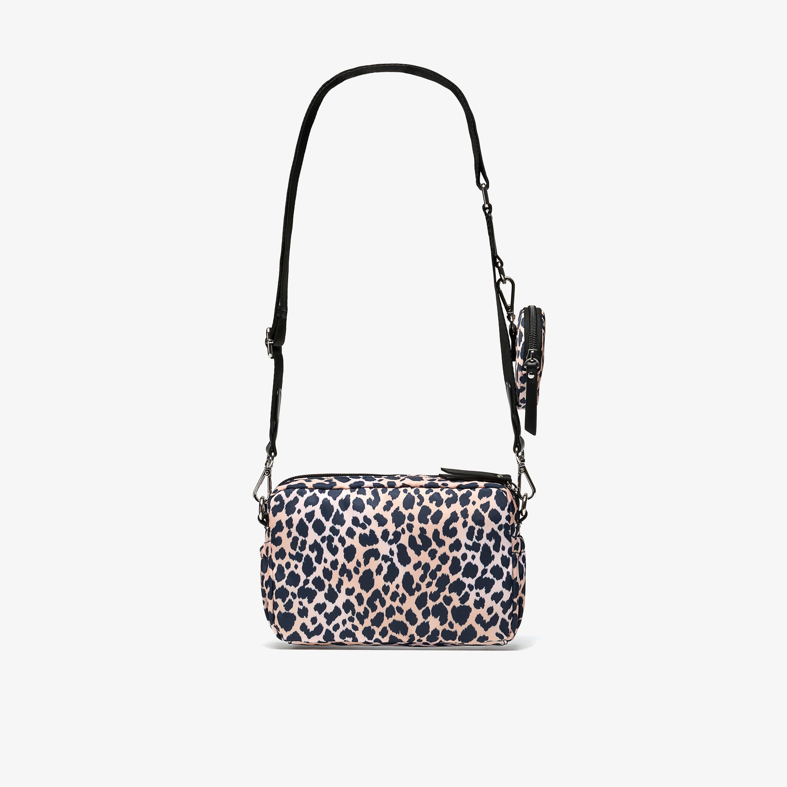 Sacs Utilitaires Femme à Poche Imprimé Léopard Sac à Épaule, Sac à ...