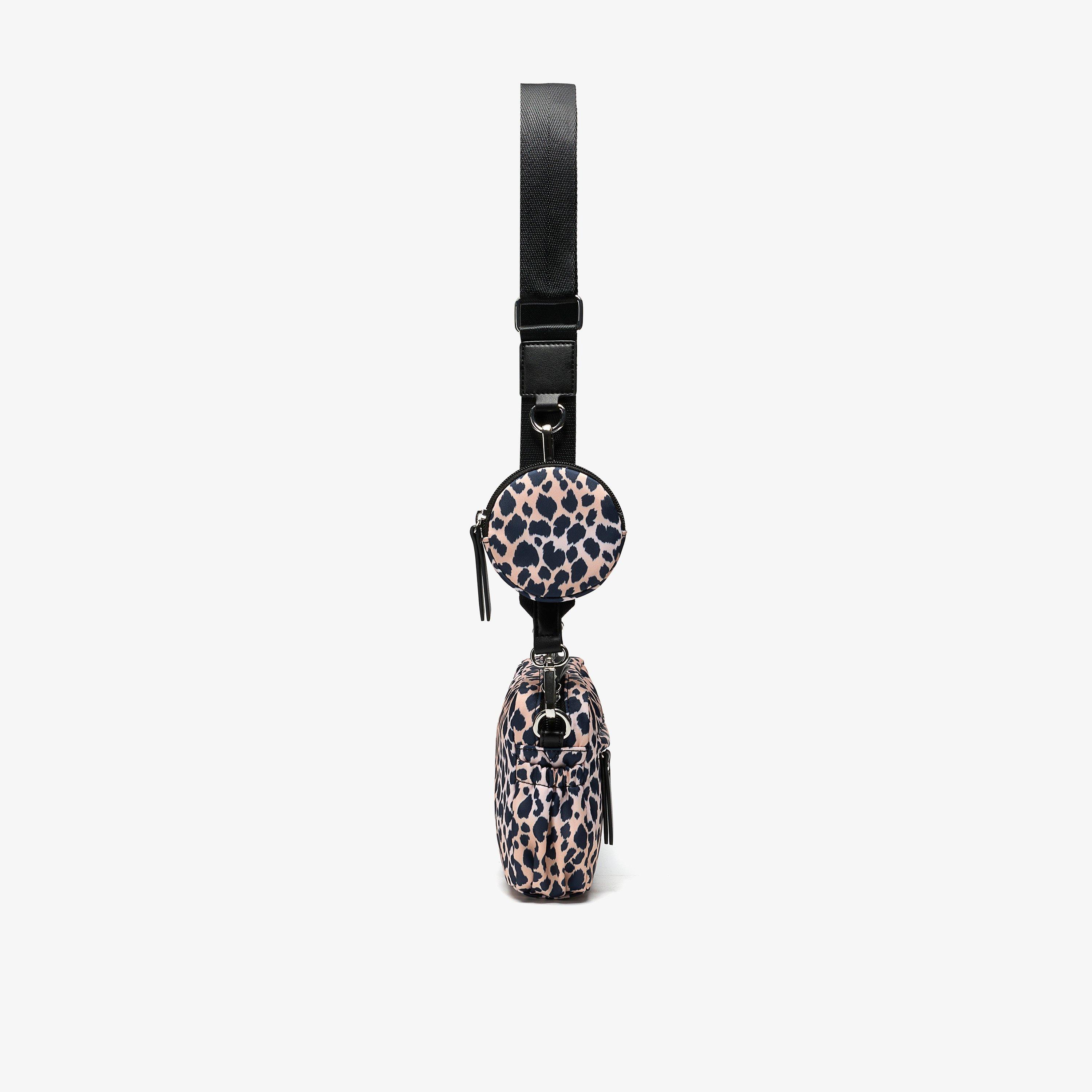 Sacs Utilitaires Femme à Poche Imprimé Léopard Sac à Épaule, Sac à ...