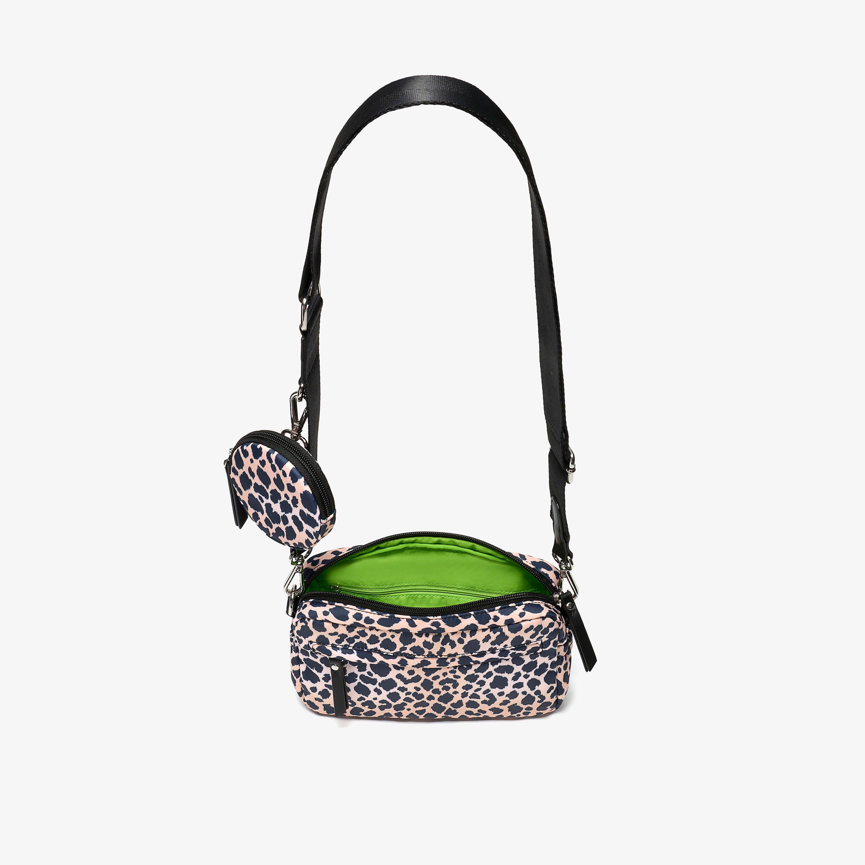 Womens Utility Pocket Leopard Print Shoulder Bag Cross Body Bag | Clarks IE
