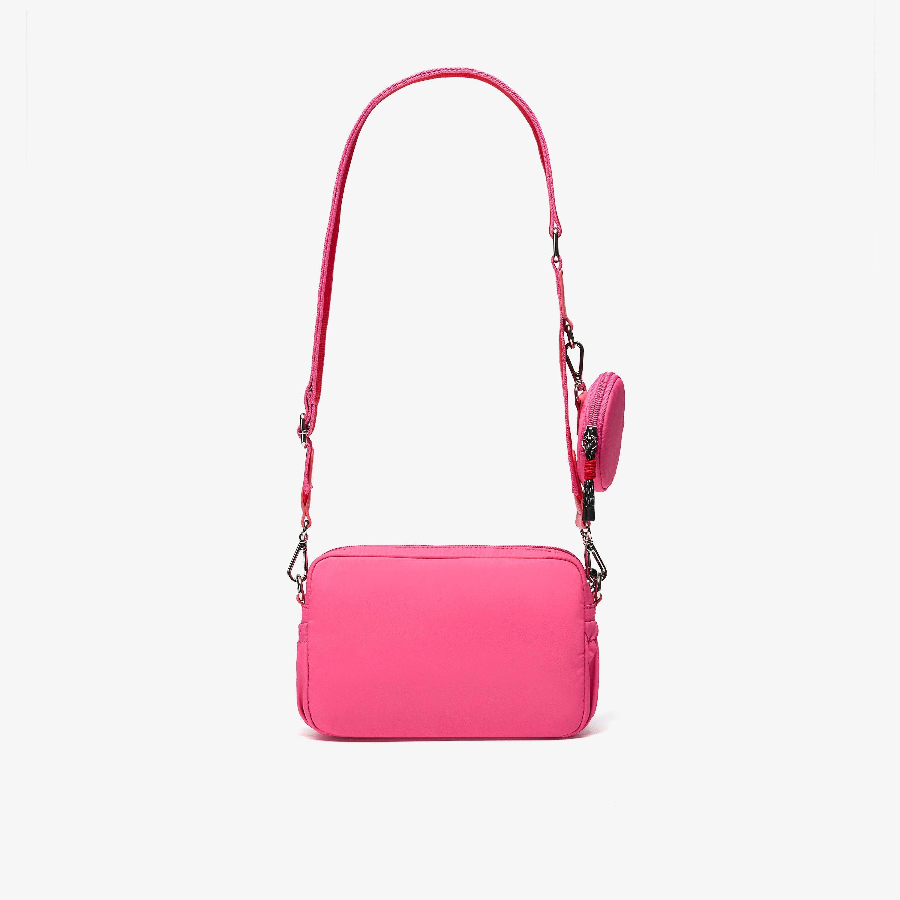 Womens Utility 2 Pocket Pink Combination Cross Body Bag | Clarks Outlet