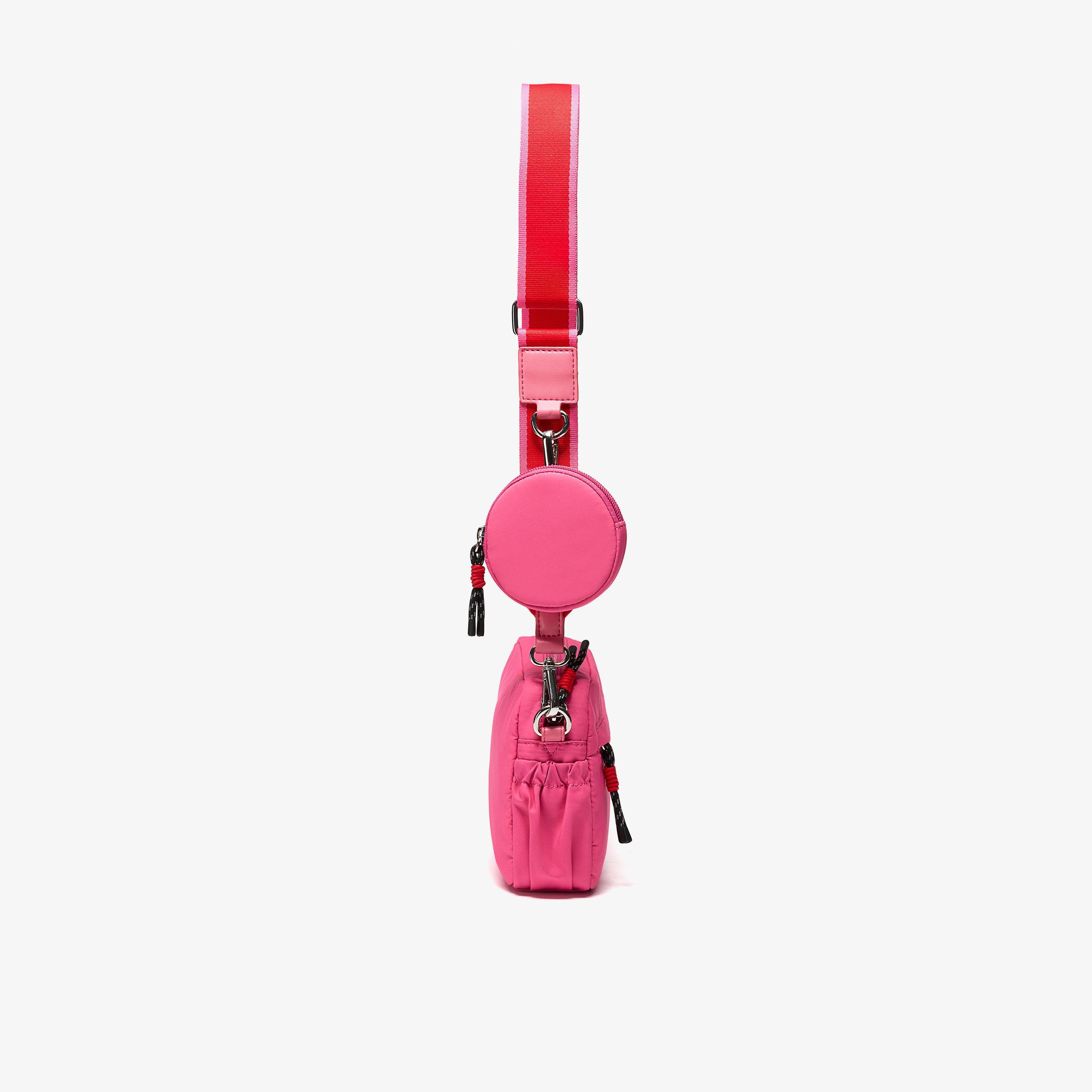 Womens Utility 2 Pocket Pink Combination Cross Body Bag | Clarks Outlet
