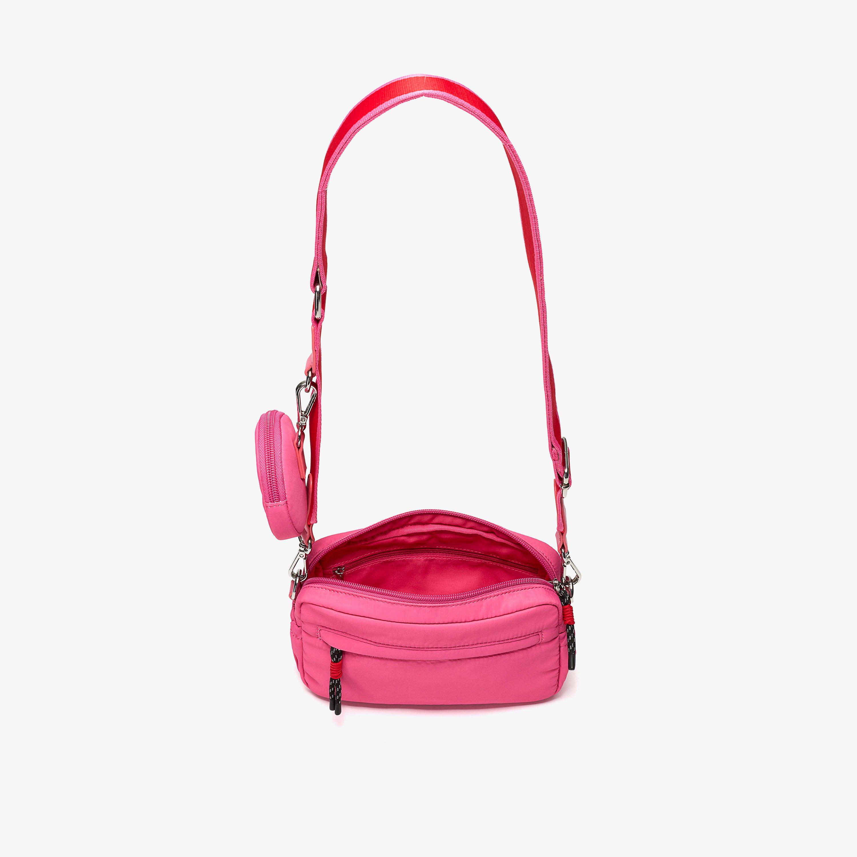 Womens Utility 2 Pocket Pink Combination Cross Body Bag | Clarks Outlet