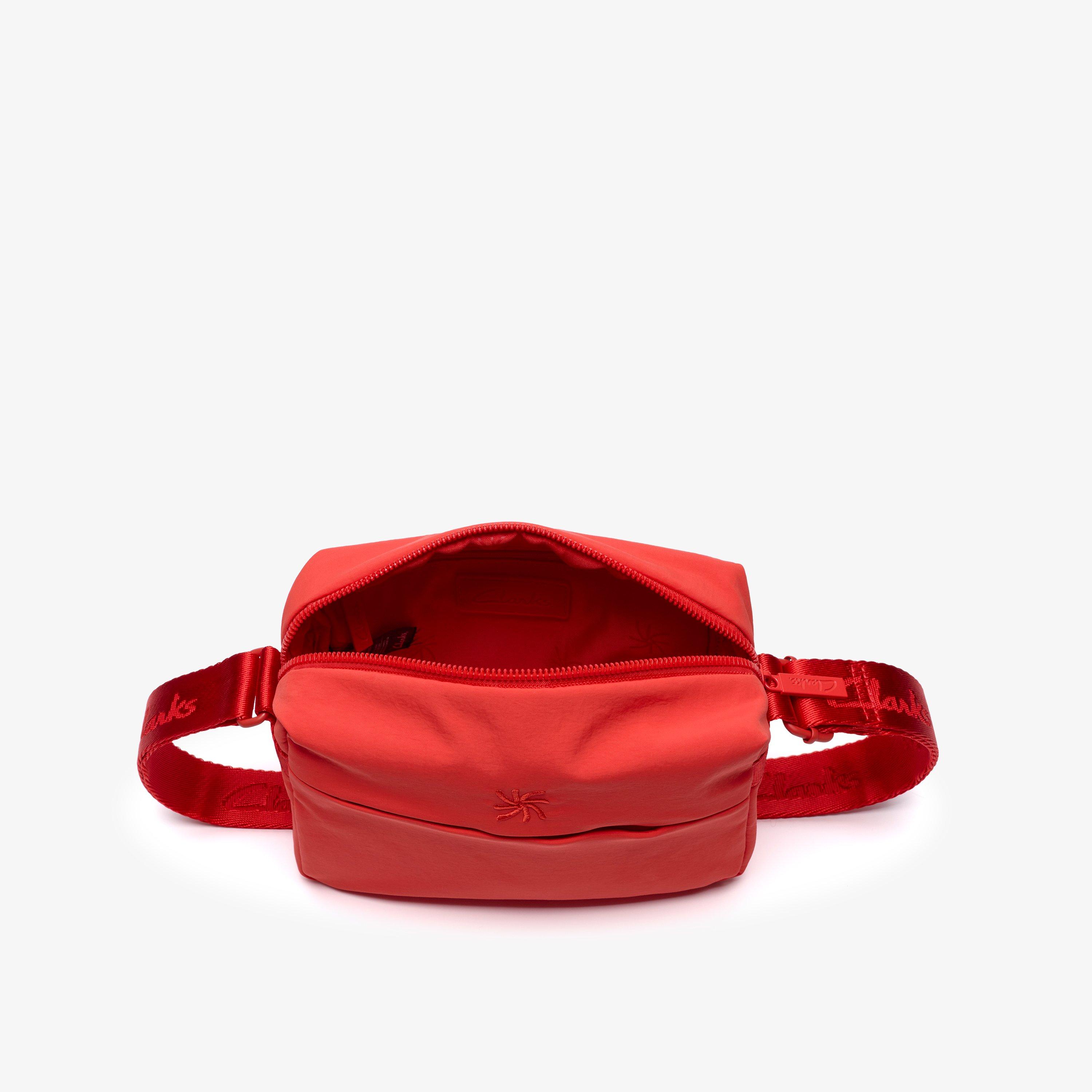 Womens Cloudsteppers Crossbody Poppy Red Tote Bag | Clarks