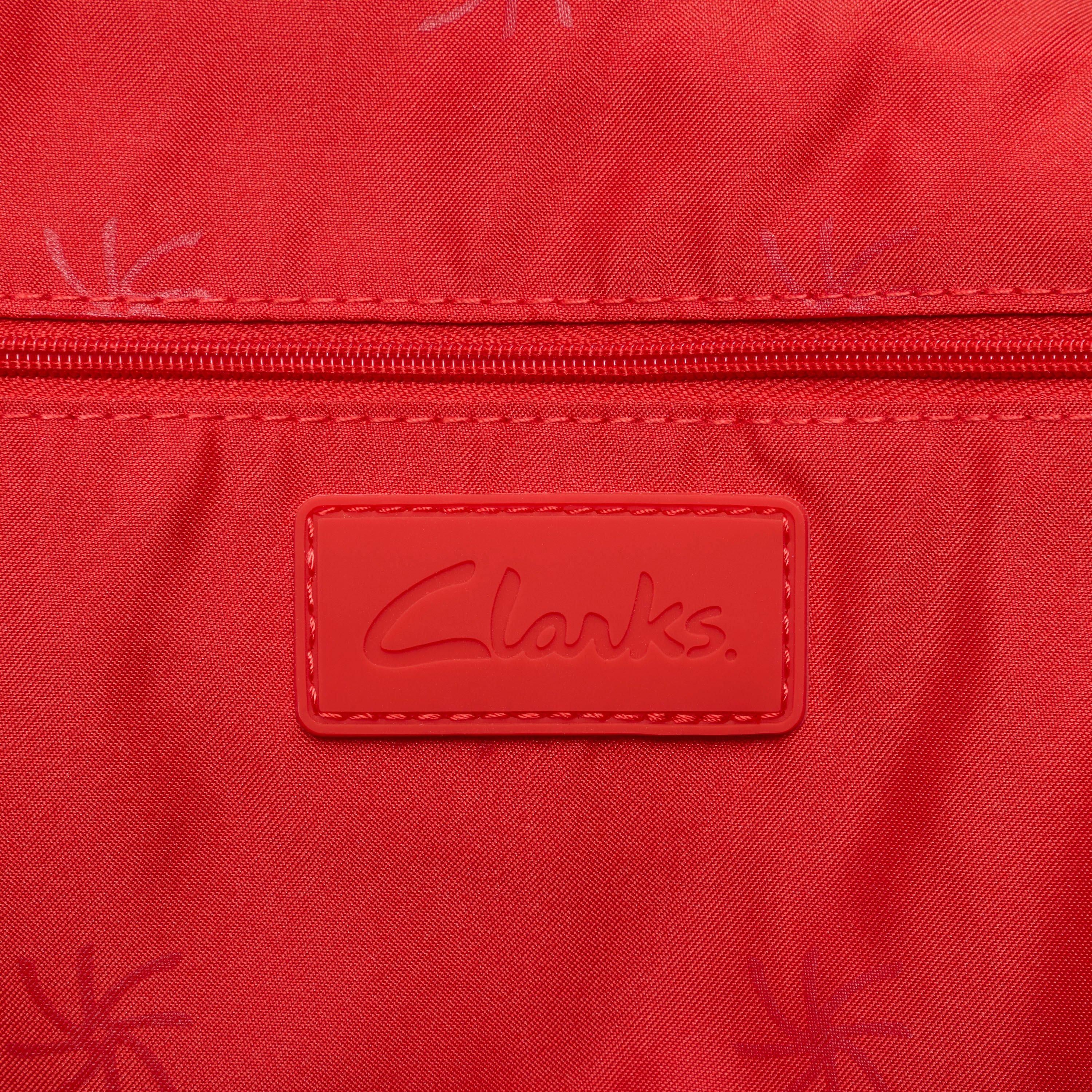 Womens Crossbody Bag Poppy Red Shoulder Bag, Cross Body Bag | Clarks UK