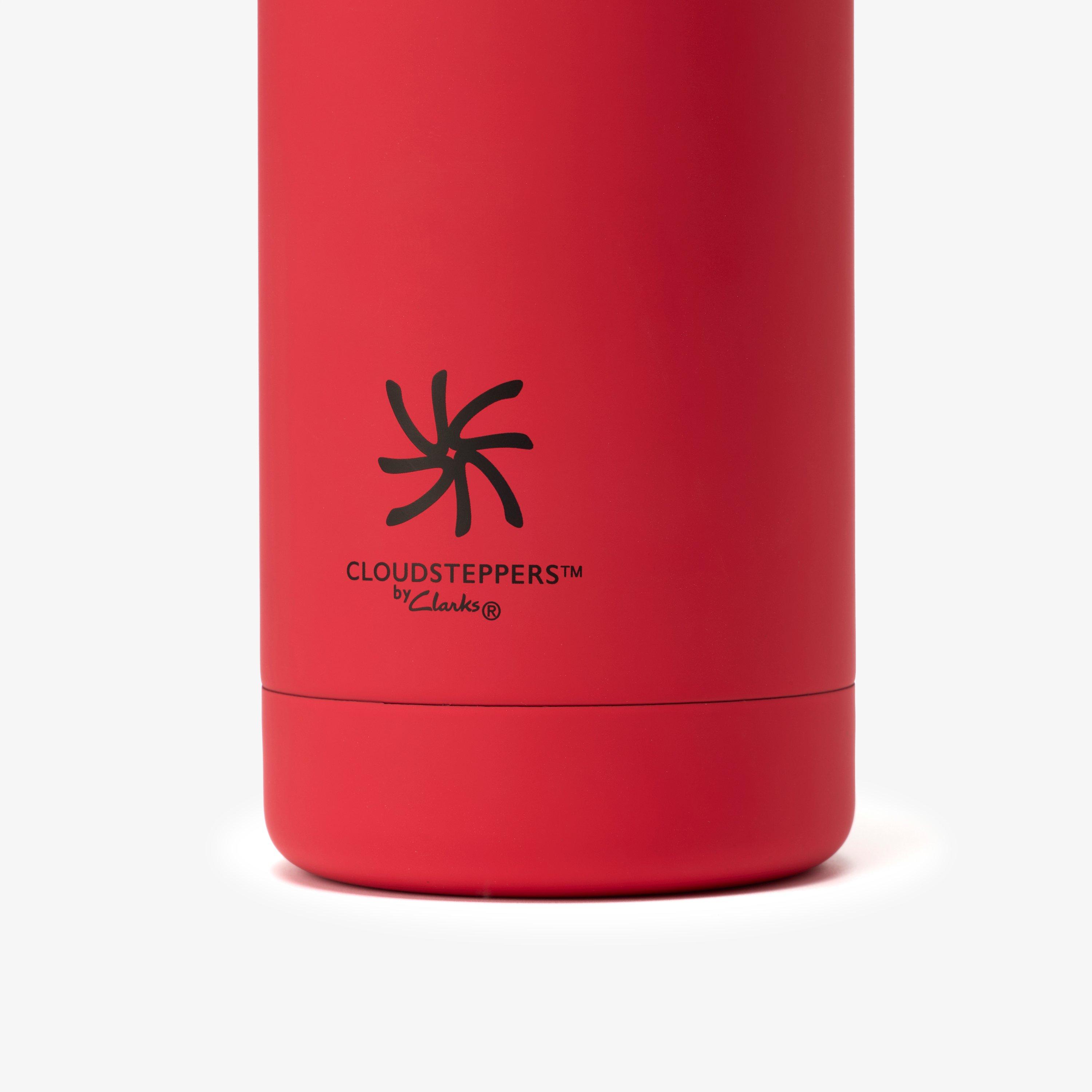 Womens CS Waterbottle Red Water Bottle | Clarks UK