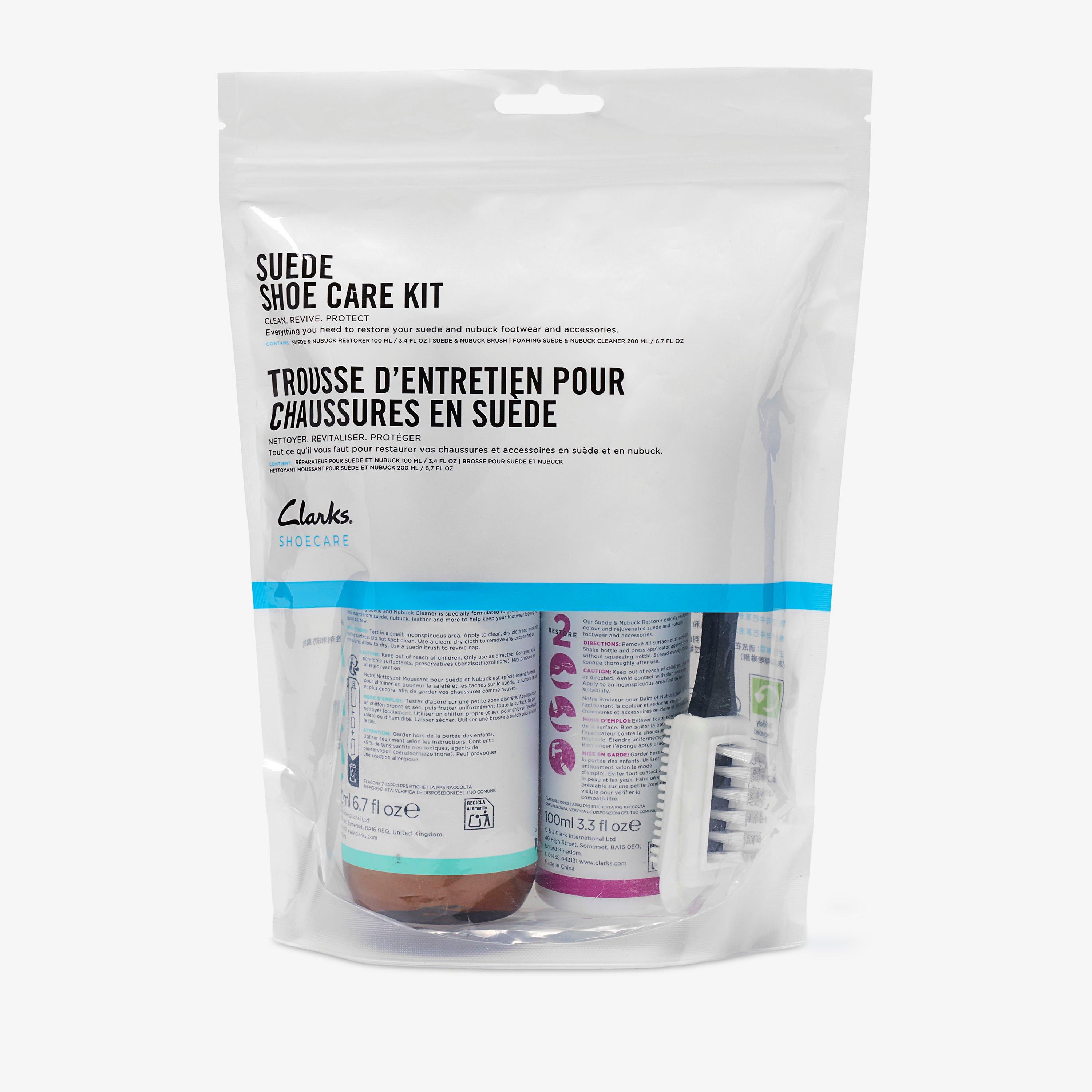 Suede Care Kit Shoe Care Kits | Clarks UK