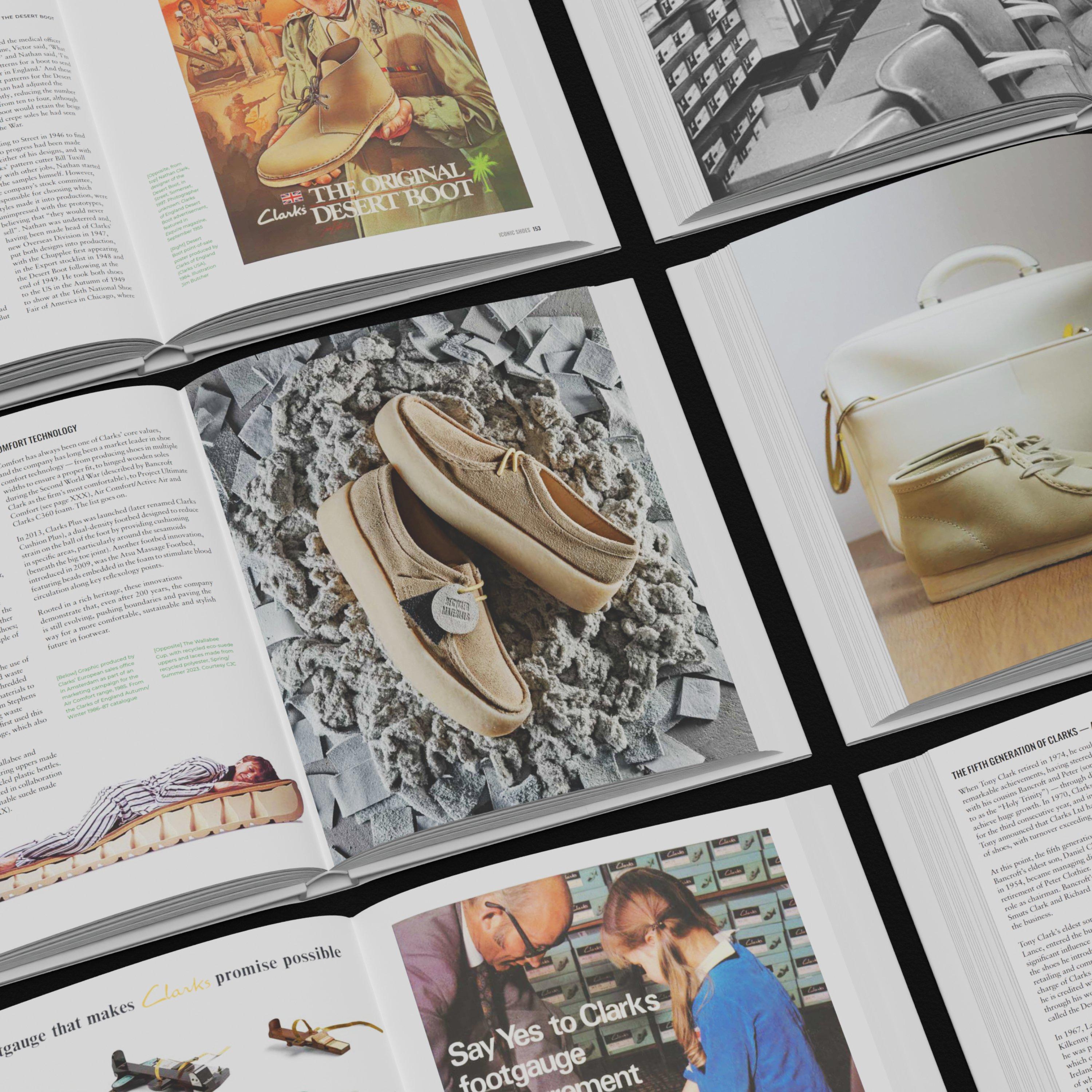FROM SOMERSET TO THE WORLD: CLARKS A VISUAL HISTORY BOOK 1825–2025 | Clarks