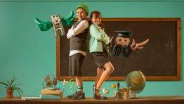 Girls Lock Magic Kid Black Patent Mary Jane, Riptape, School Shoes ...