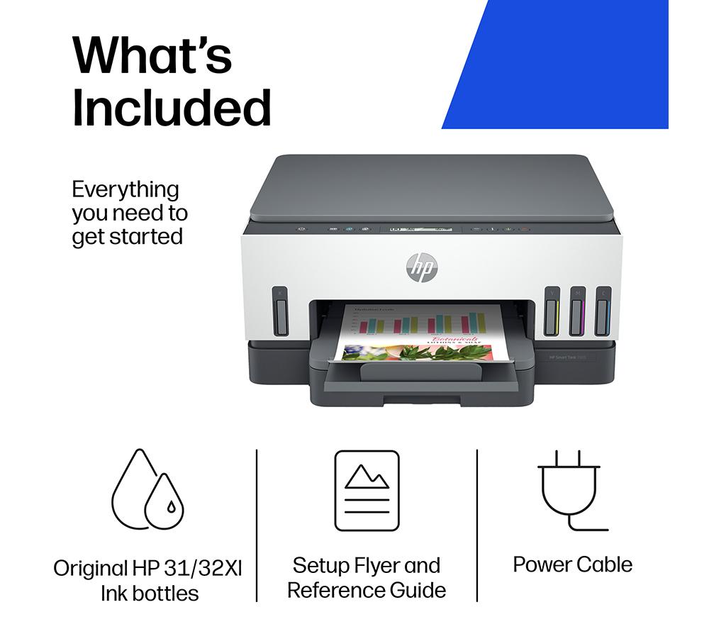 HP Smart Tank 7005 All-in-One WiFi Printer with Ink Tank | Currys