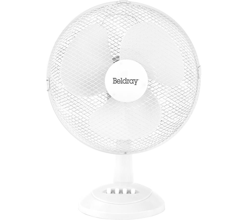 Buy BELDRAY EH3198 Portable 12" Desk Fan - White | Currys