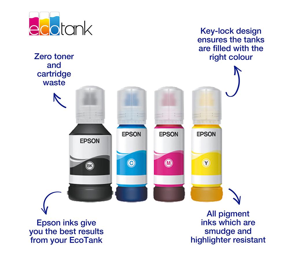 Buy EPSON Ecotank 113 Black Ink Bottle | Currys