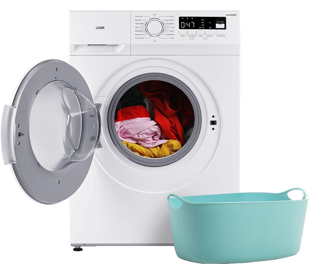 Buy LOGIK L814WM23 8 kg 1400 Spin Washing Machine - White | Currys