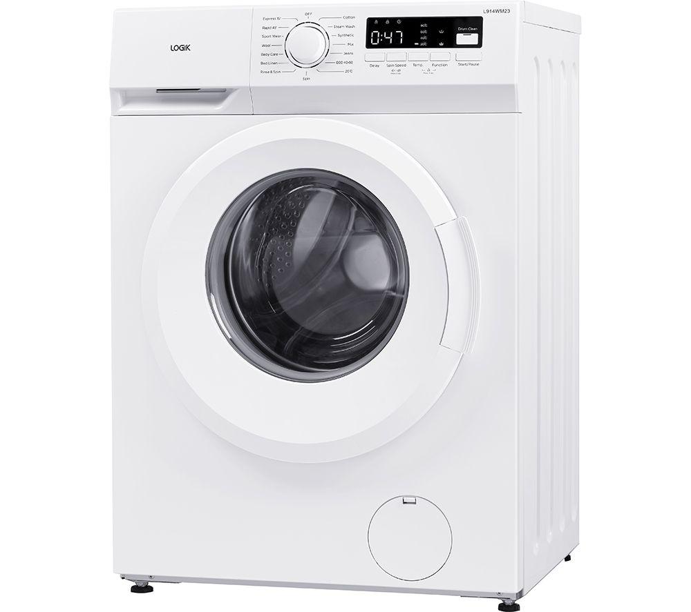 Buy LOGIK L914WM23 9 kg 1400 Spin Washing Machine - White | Currys