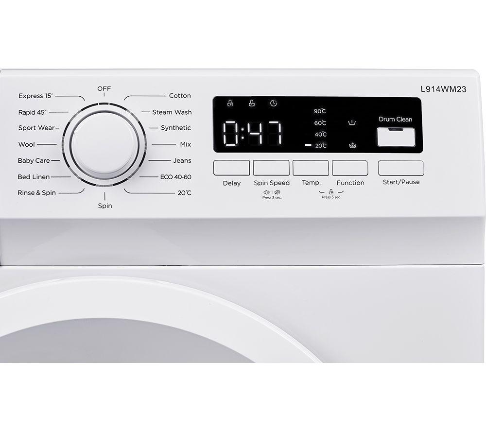 Buy LOGIK L914WM23 9 kg 1400 Spin Washing Machine - White | Currys